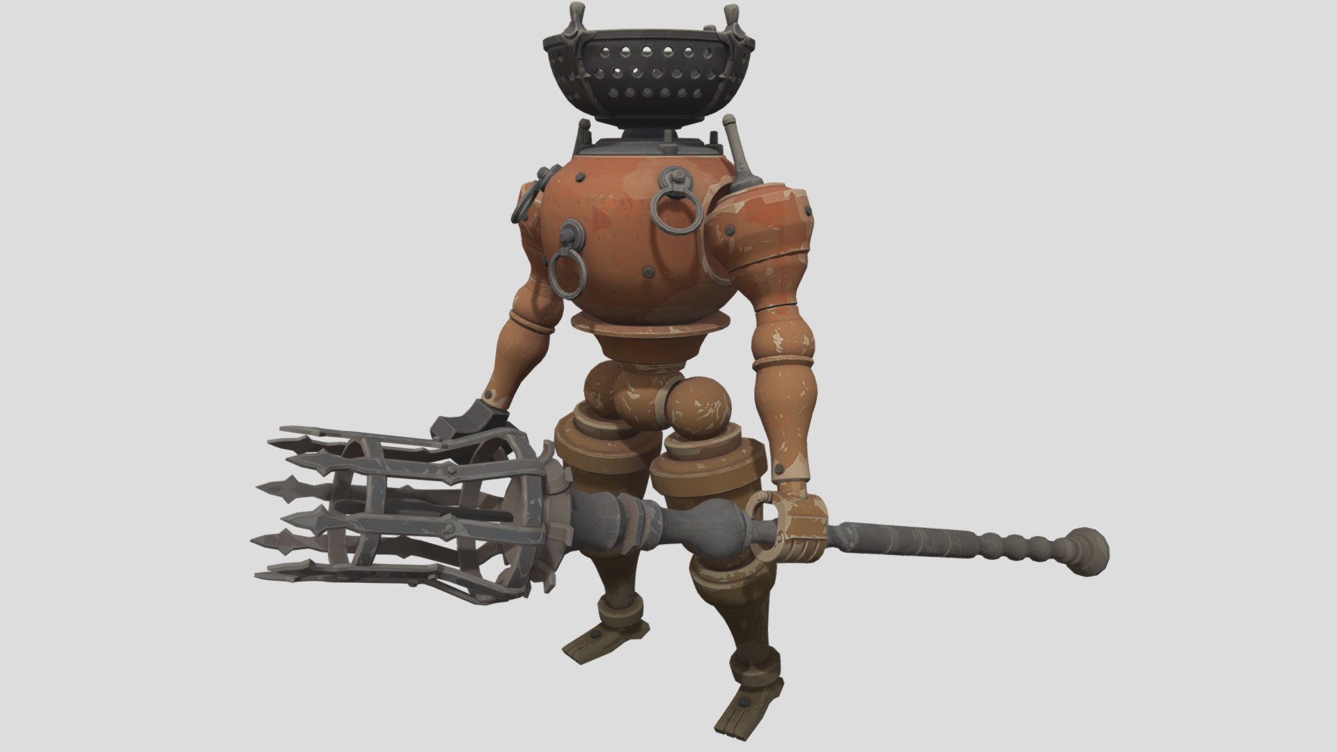 Boss tier 01 brazier guardian deadlock - Download Free 3D model by ...