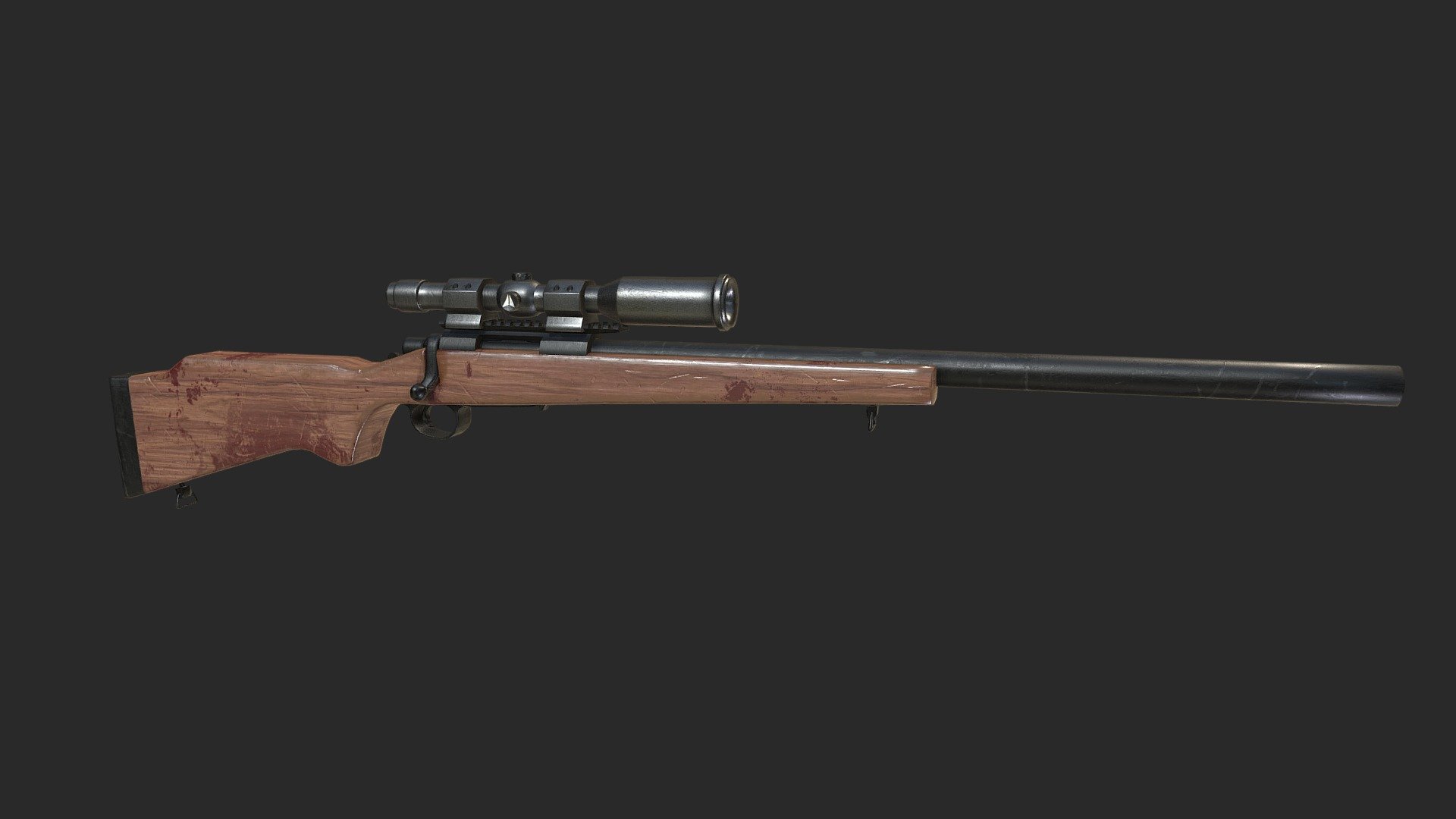 M40A1 - 3D model by escrolls01 [d7f5c58] - Sketchfab