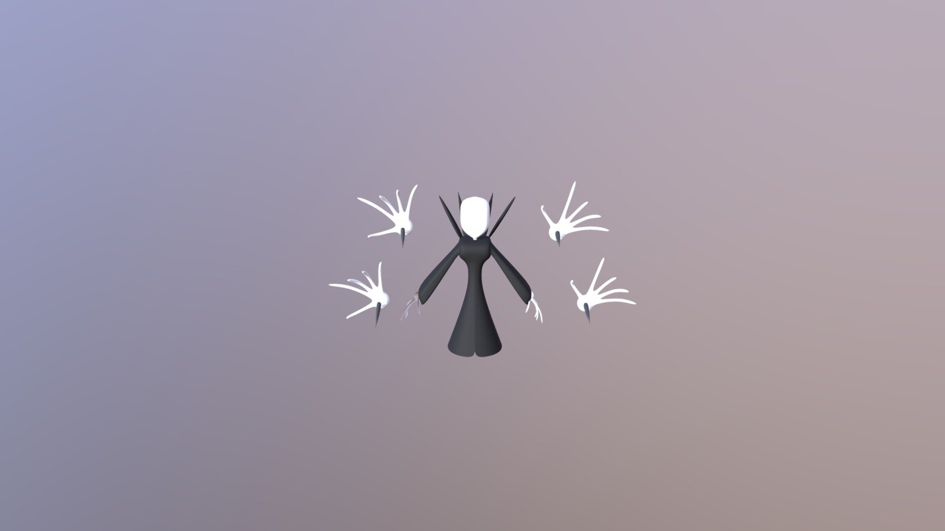 Xtale Gaster (FBX style) - Download Free 3D model by LogNworld (@Logan ...