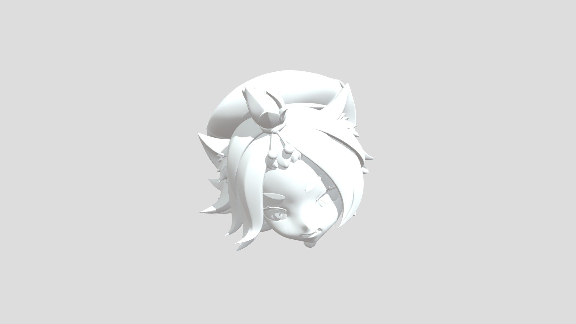 Anime Character - Download Free 3D model by Mridule [d7f6473] - Sketchfab