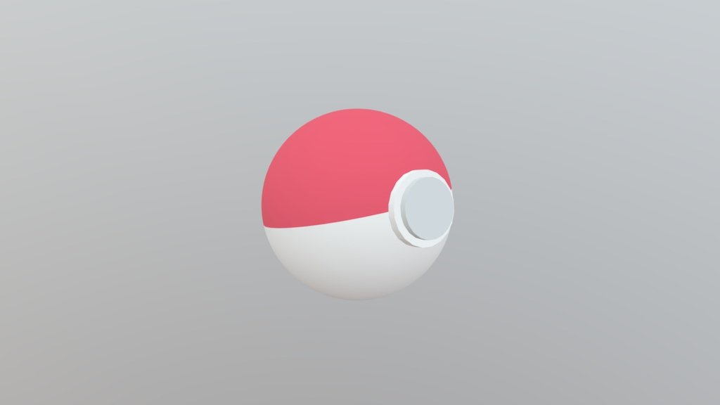 Pokeball - Download Free 3D model by SnakeSwat [d7f7121] - Sketchfab