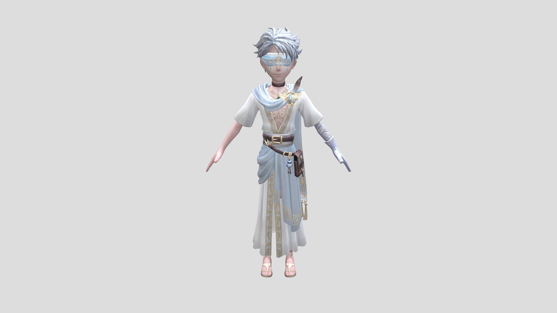White - 3D model by itssova [d7f881c] - Sketchfab