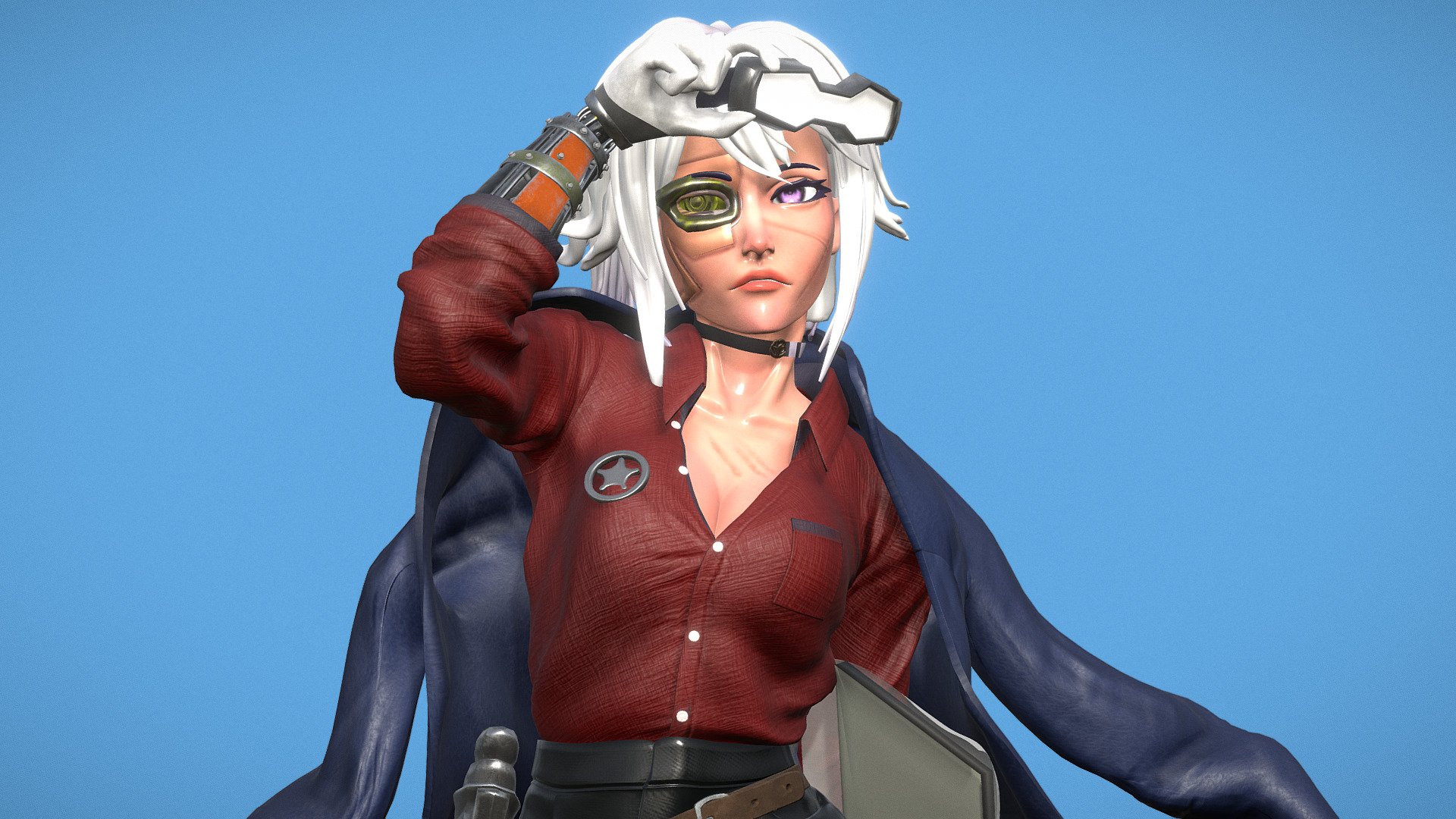 Lora The Legendary Rimworld Colonist - 3D model by Snailpot MaysaChan ...