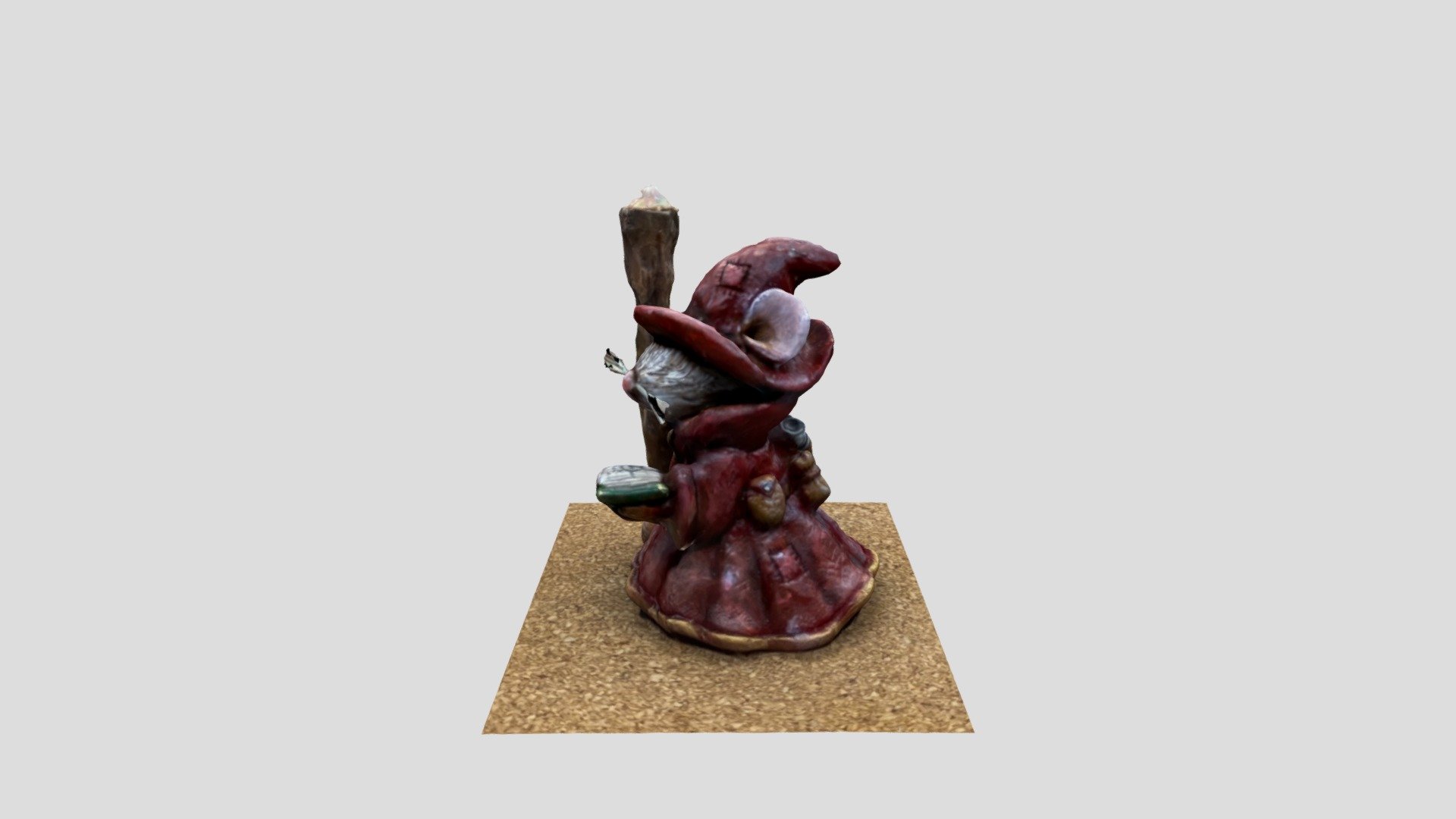 D&D wizard mouse - 3D model by Shane Bevin (@spacebovine) [d7f8dad ...