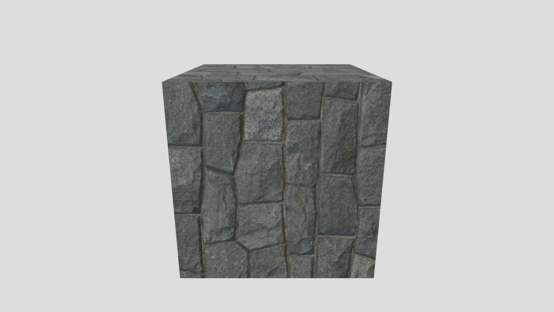 cube_wall_brick_grey - Download Free 3D model by jihye (@onpicefan ...