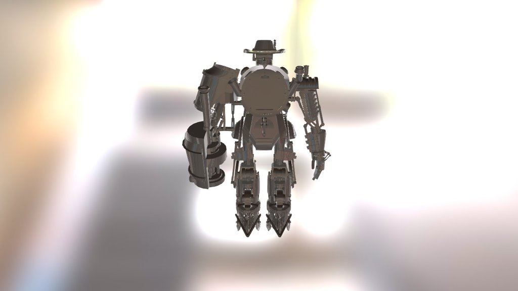 Second Pass Mech - 3D model by srussel1 [d7fb560] - Sketchfab