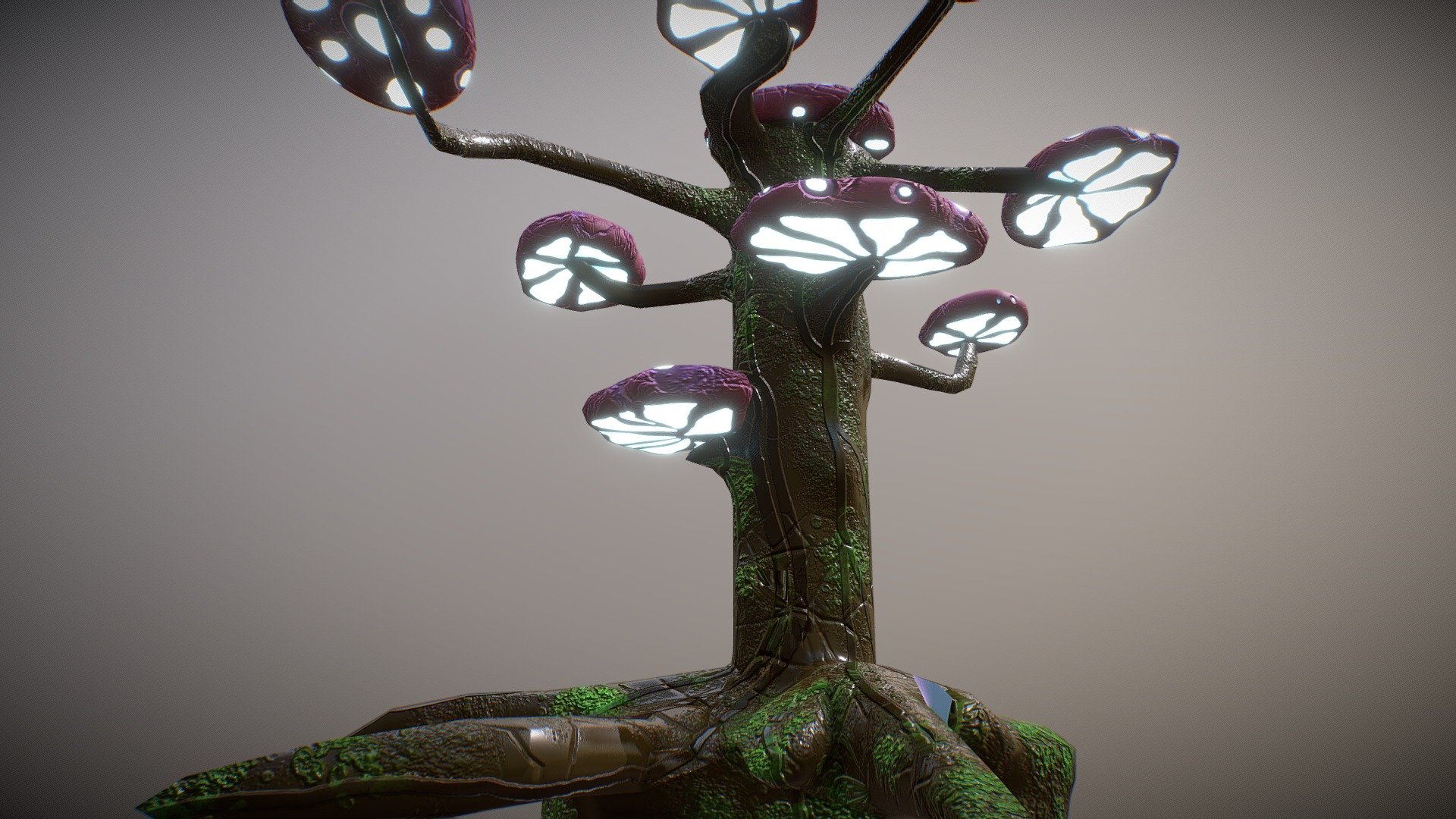 Fungi Tree - Buy Royalty Free 3D model by evaanimate [d7fc768 ...