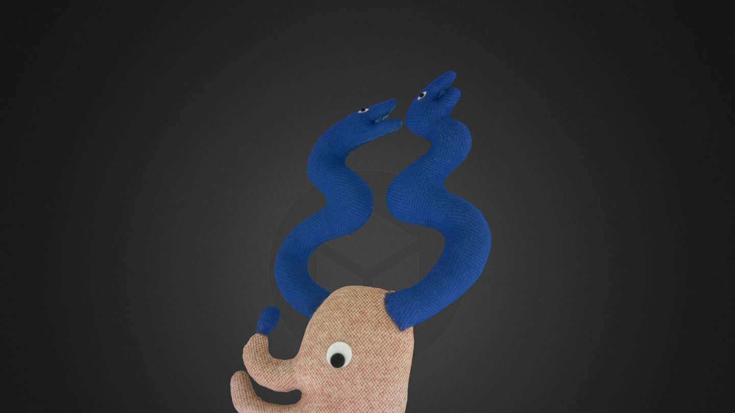 acid dog - 3D model by brain_____heart [d7fd1b1] - Sketchfab