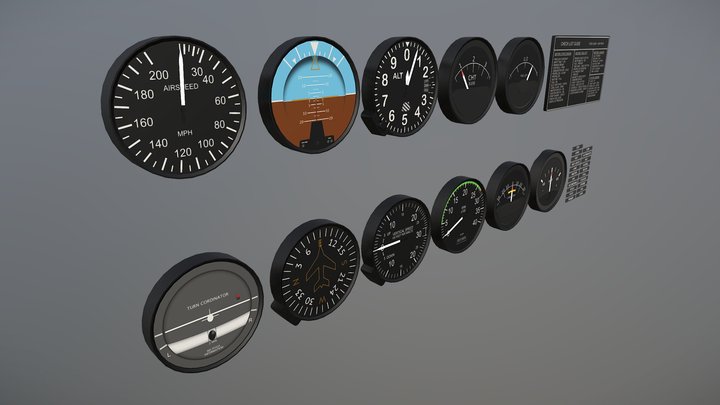 Airplane-cockpit 3D models - Sketchfab