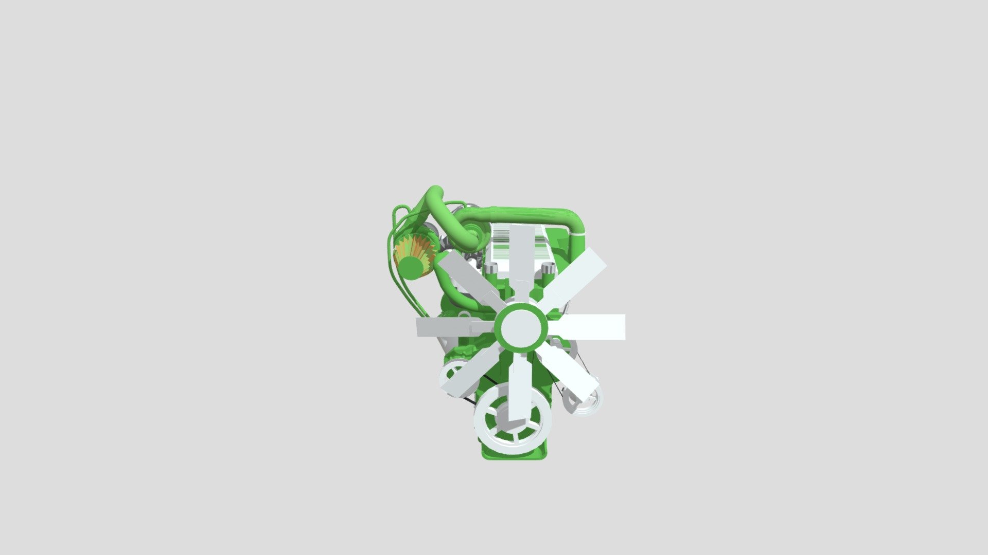 Truck Engine - Download Free 3D model by andreviewport [d7ff313 ...
