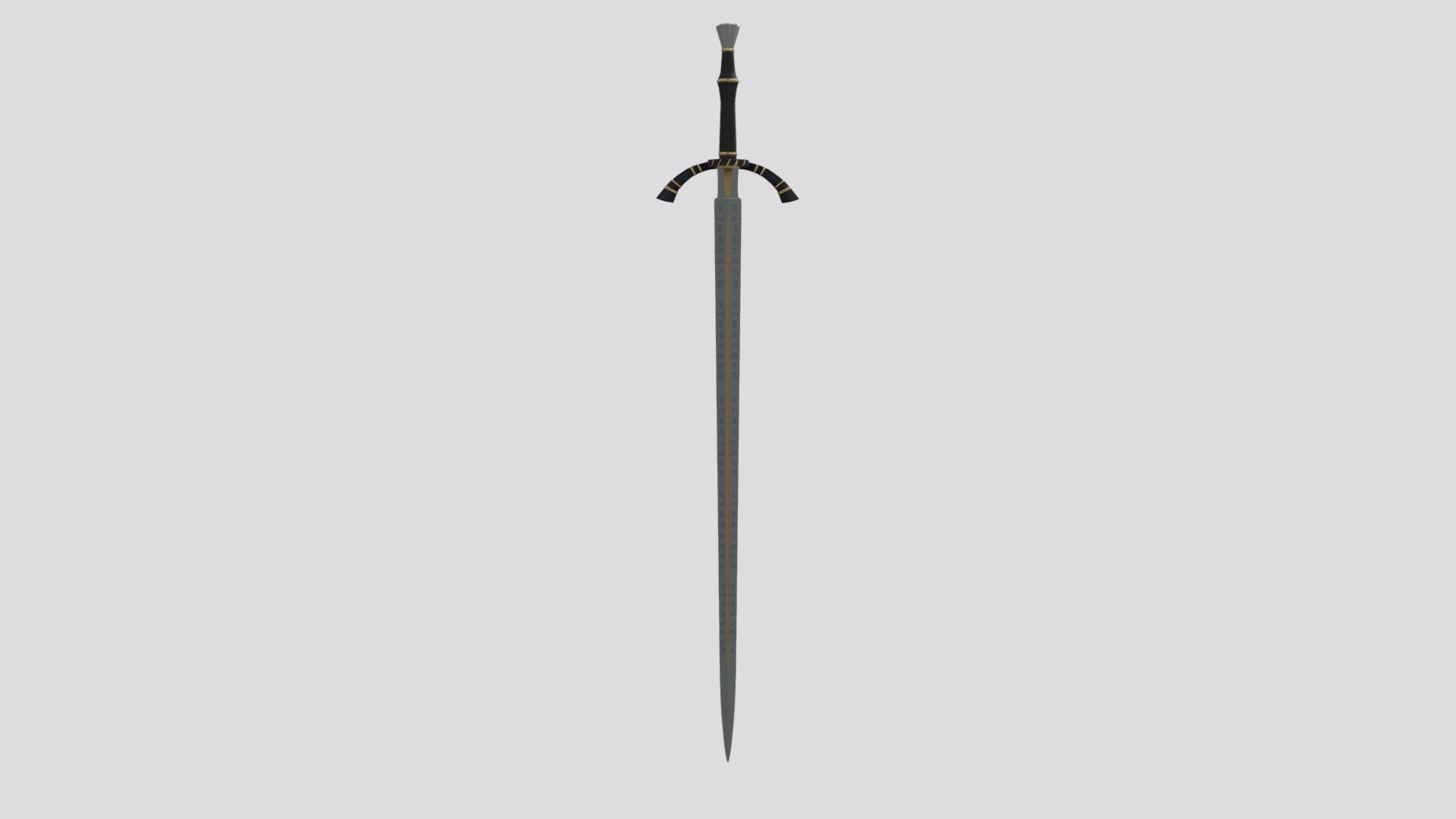 Longsword with Elven Runes - Download Free 3D model by lipe_daia_arts ...