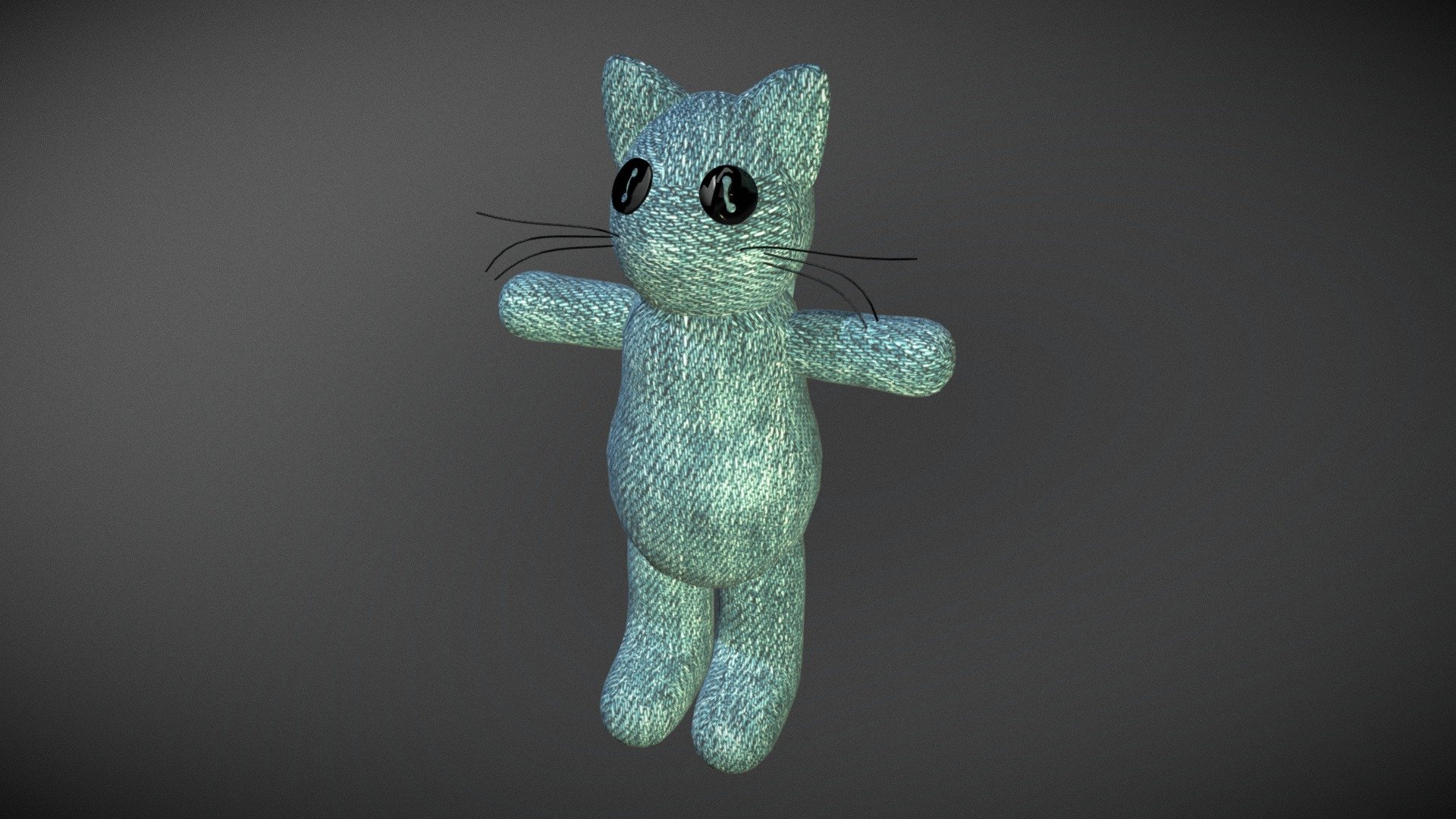 Cat Doll - 3D model by creativejenna [d80285d] - Sketchfab