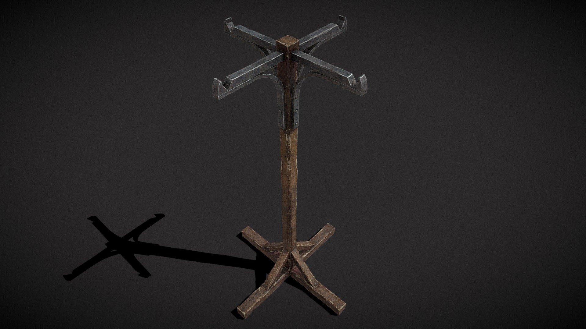 Wooden Bucket Stand - Buy Royalty Free 3D model by GetDeadEntertainment ...