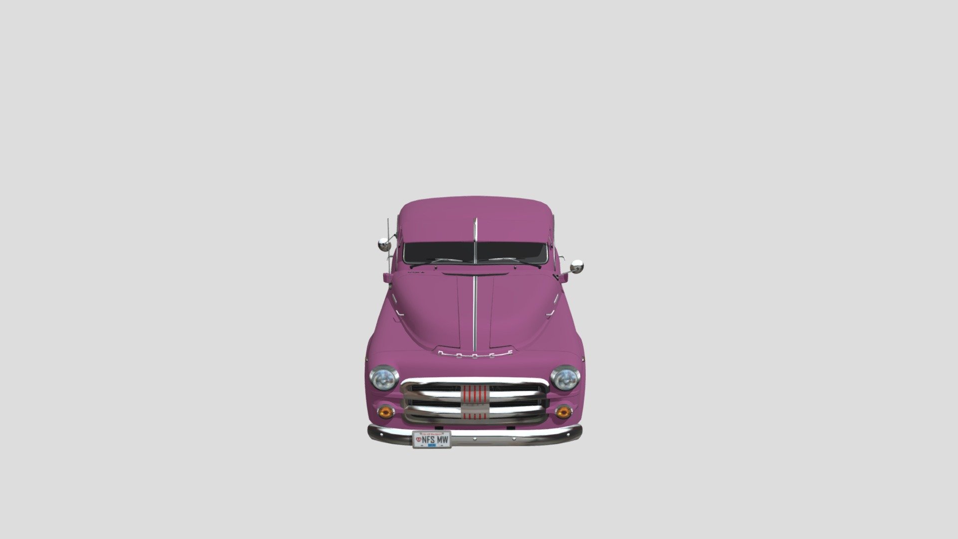 Dodge-b-series-pickup-1953-custom-car - Download Free 3D model by ...