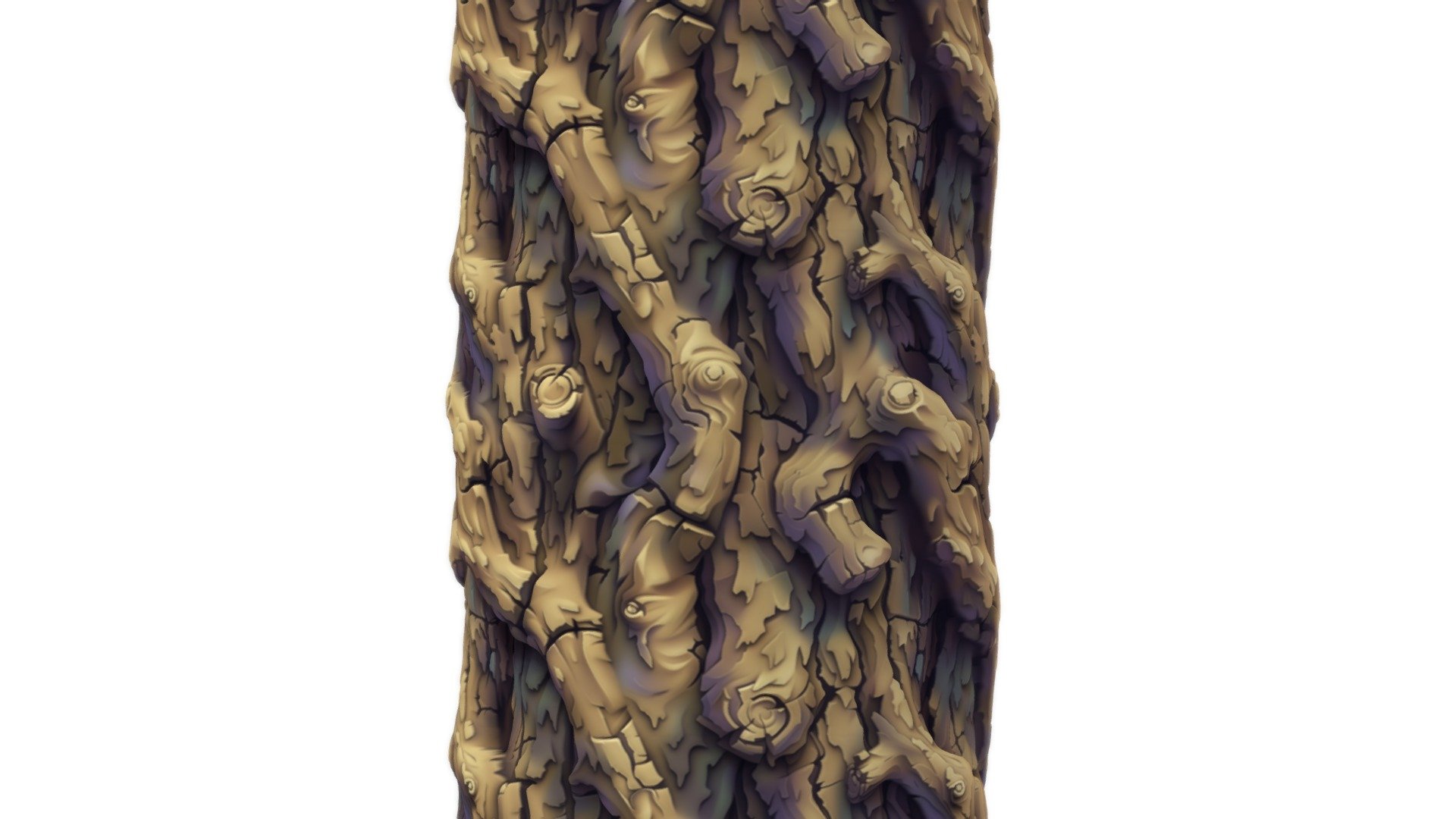 Stylized Bark Seamless Texture - Buy Royalty Free 3D model by zames1992 ...