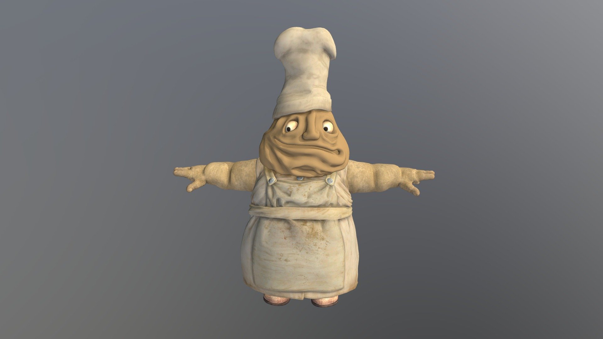 Little Nightmares - Third Chief - Download Free 3D model by The Oldest ...