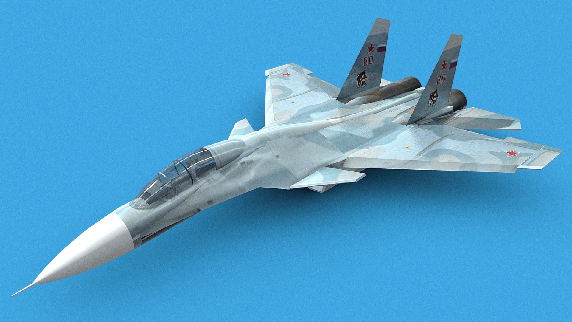 Sukhoi Su-33 Сухой Су-33 - Download Free 3D model by andertan [d80603a ...