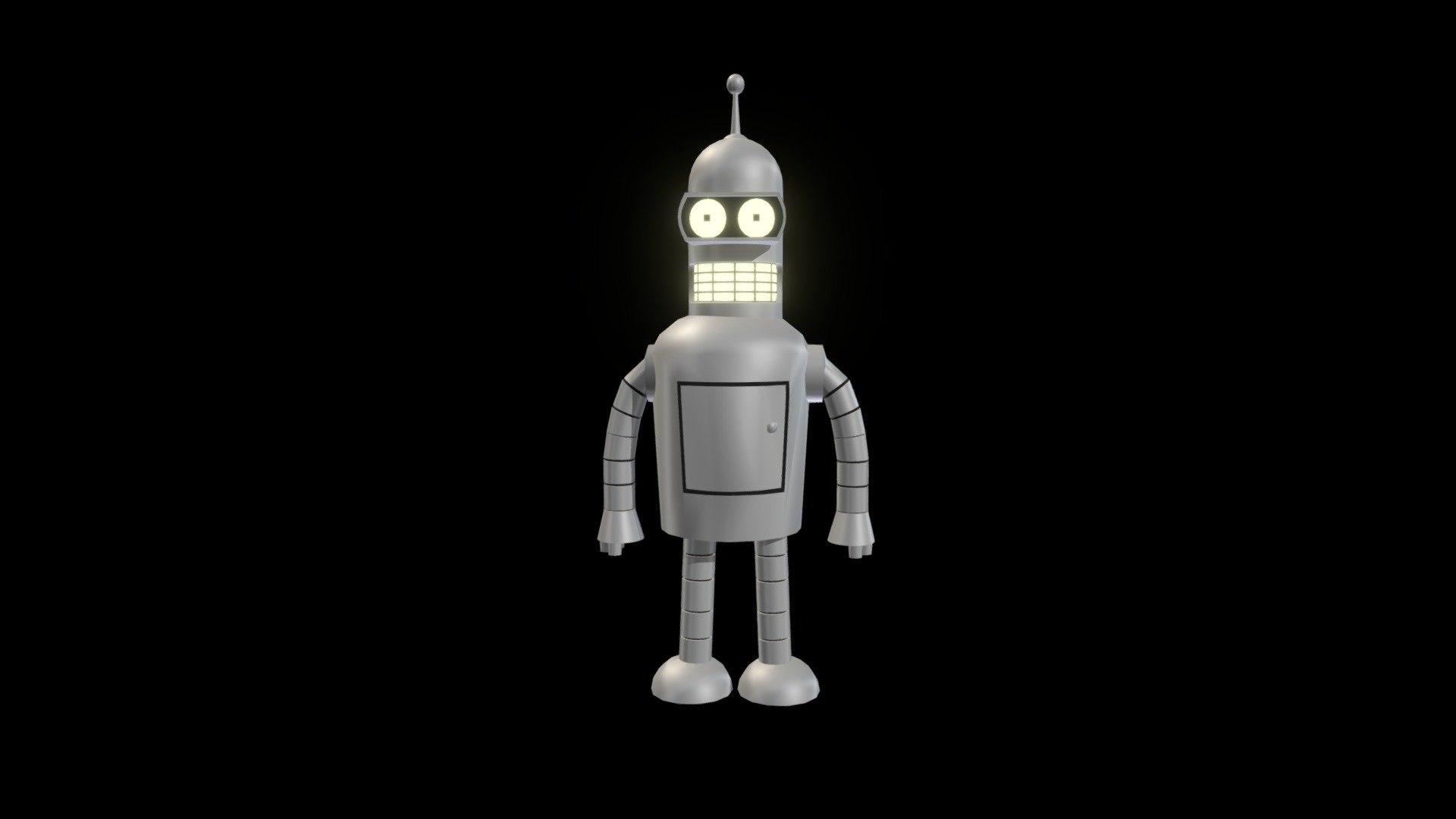 Bender - Robot Dance - Download Free 3D model by bakercell [d806572 ...