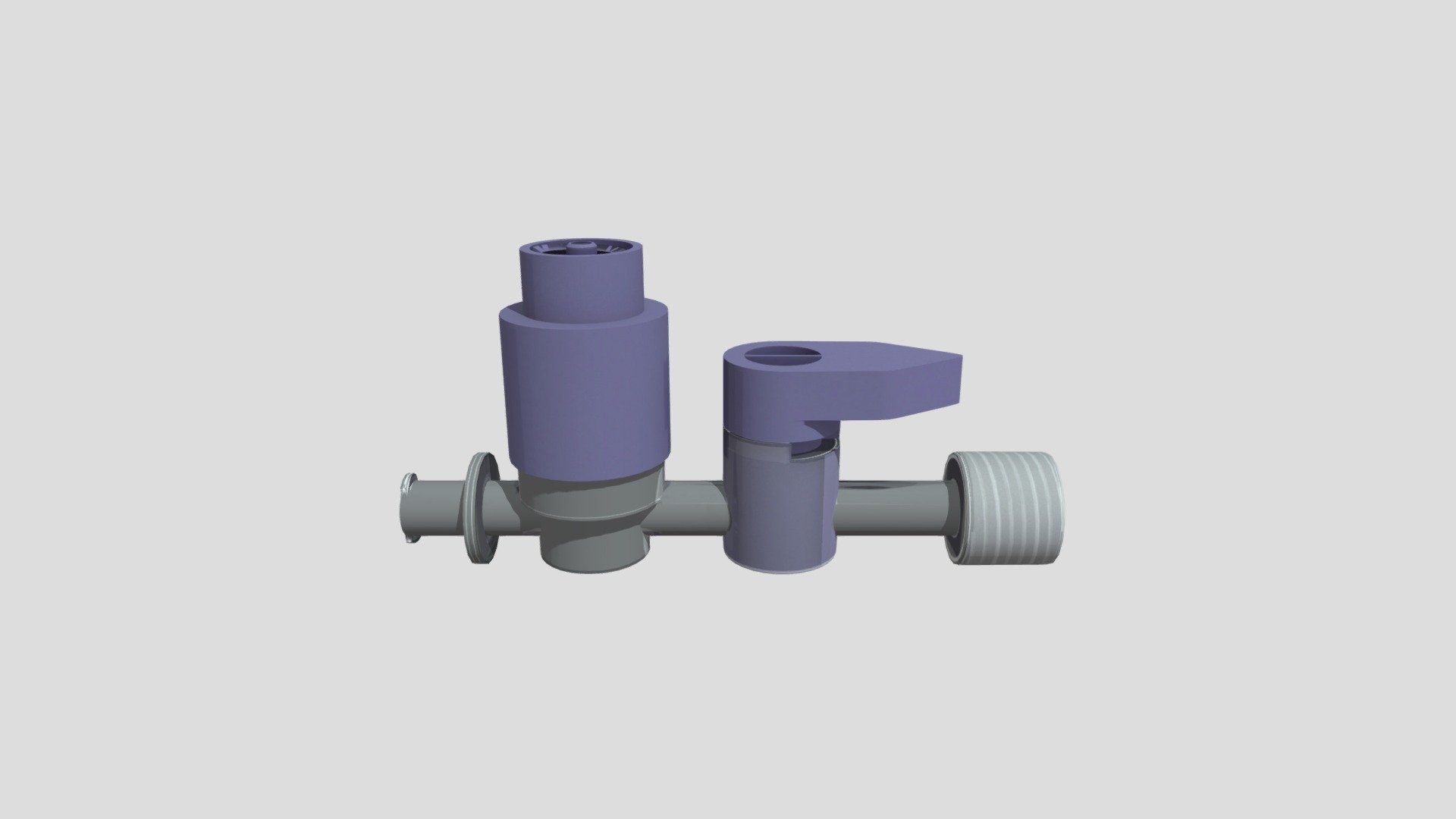 Dale ACE Connector with ENFit Connections - 3D model by Dale Medical ...