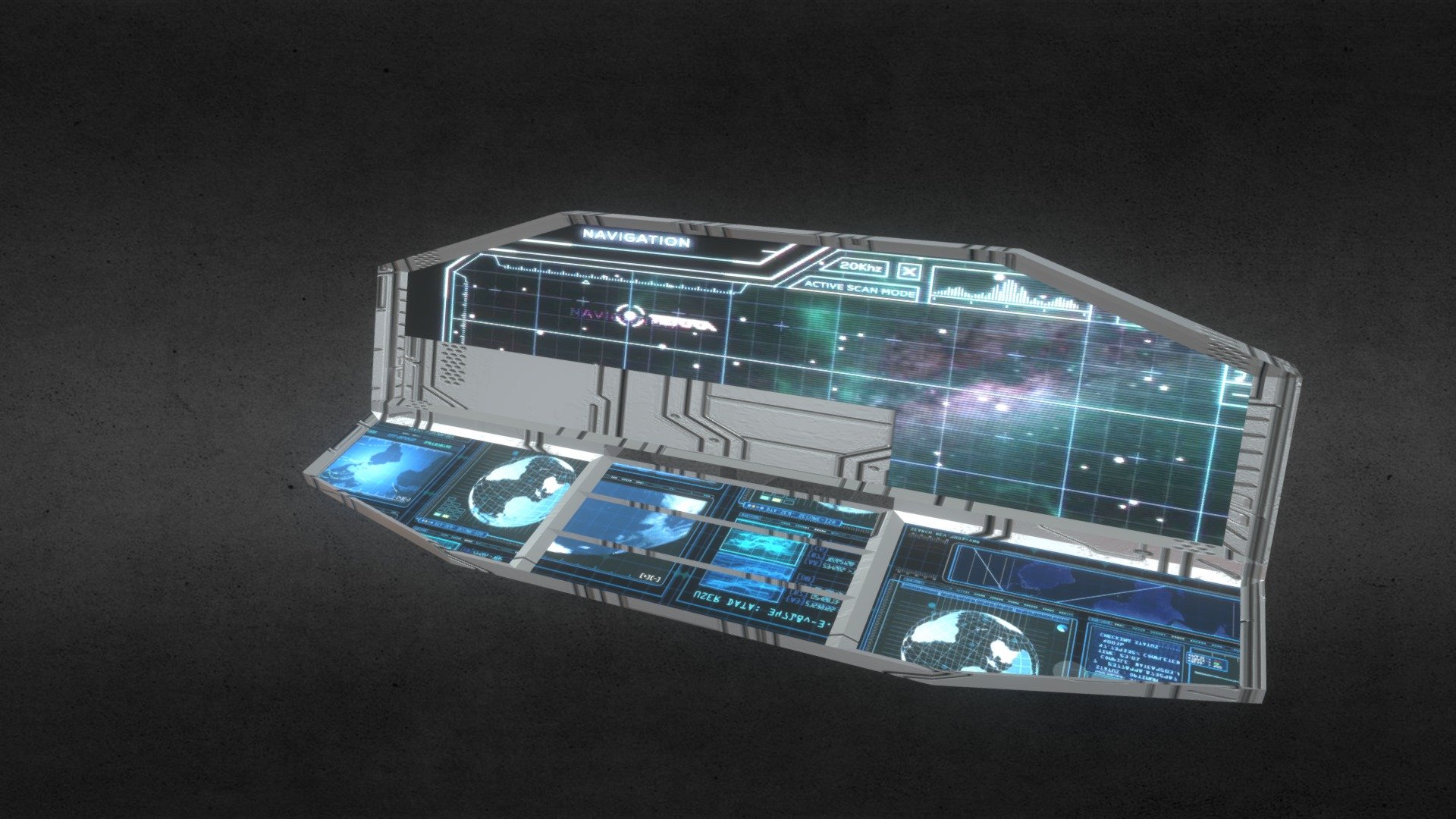 Wall Computer - Small - Download Free 3D model by Inditrion Dradnon ...