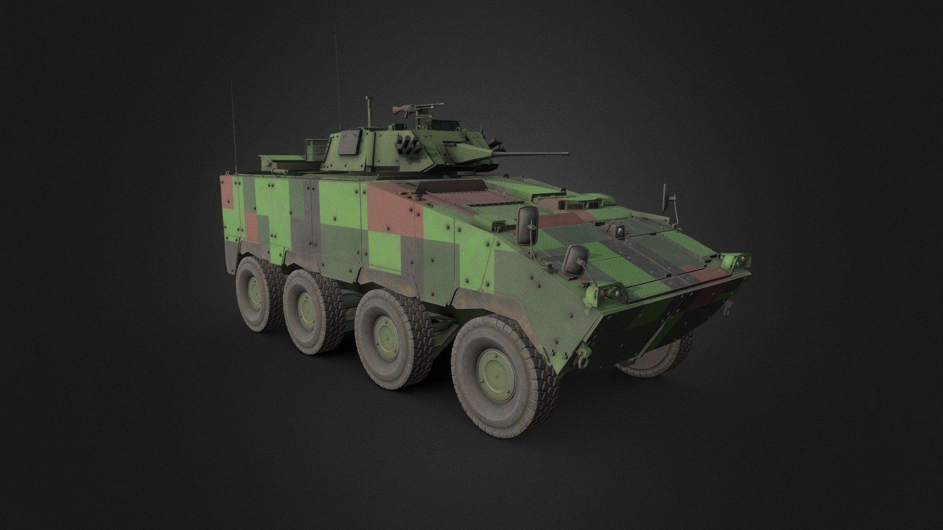 CM34 "Clouded Leopard" Infantry Fighting Vehicle - 3D model by Zufa ...