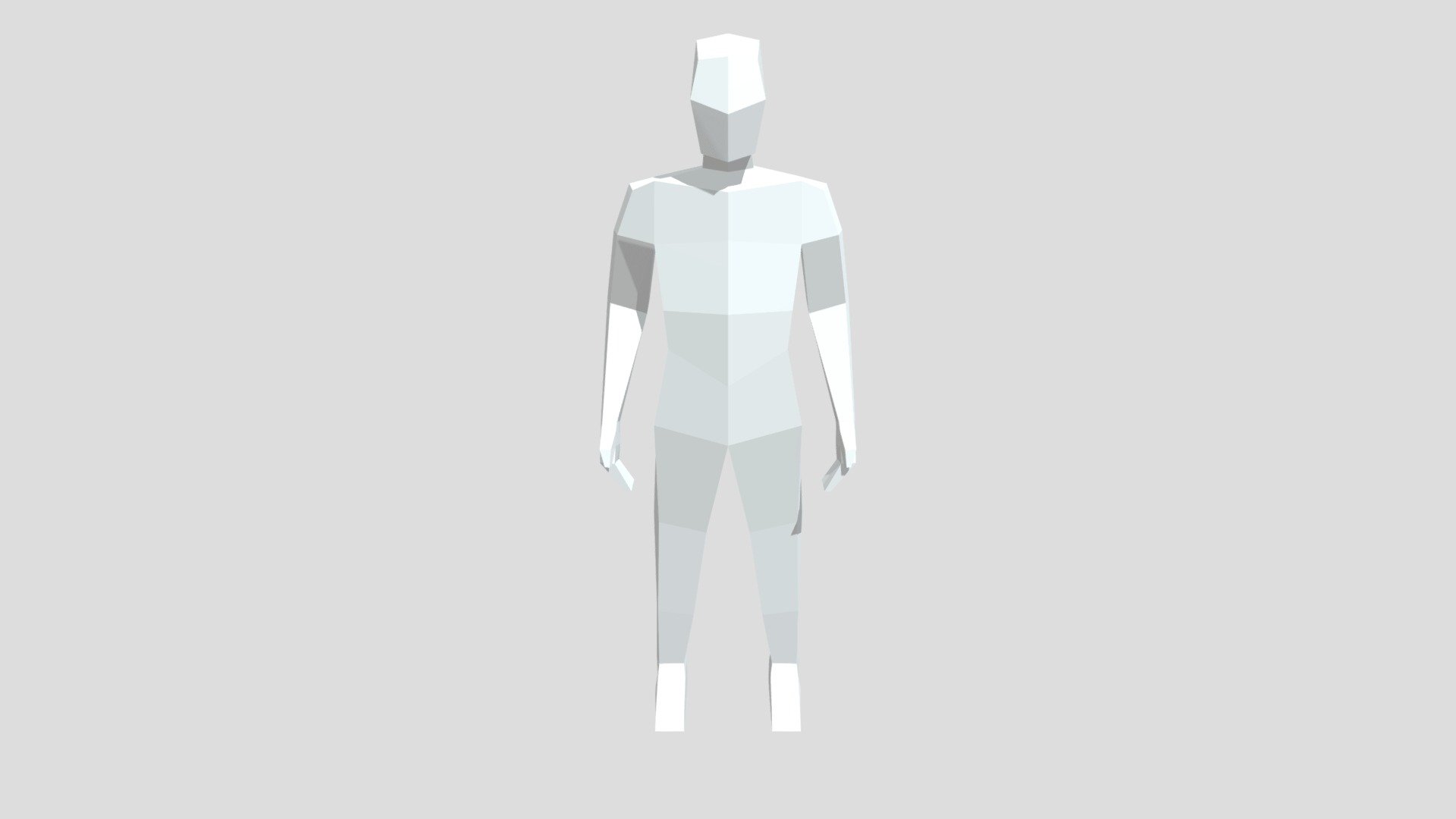 Low Poly Human Model - Download Free 3D model by MarcheloStudio3d ...