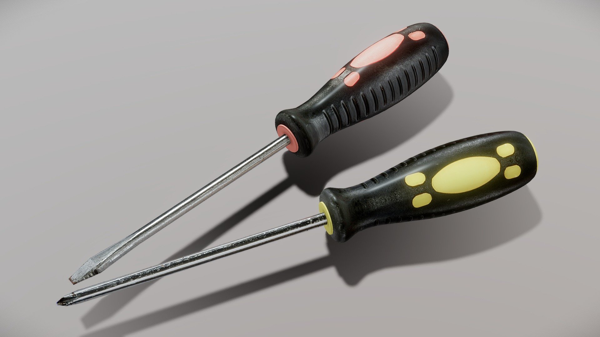 Screwdrivers - Buy Royalty Free 3D model by 3Dee (@mellydeeis) [d80afef ...