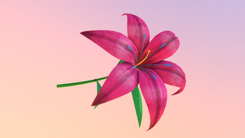 Lily - 3D model by Magdalena Szwagrzyk (@yikie) [d80bd09] - Sketchfab