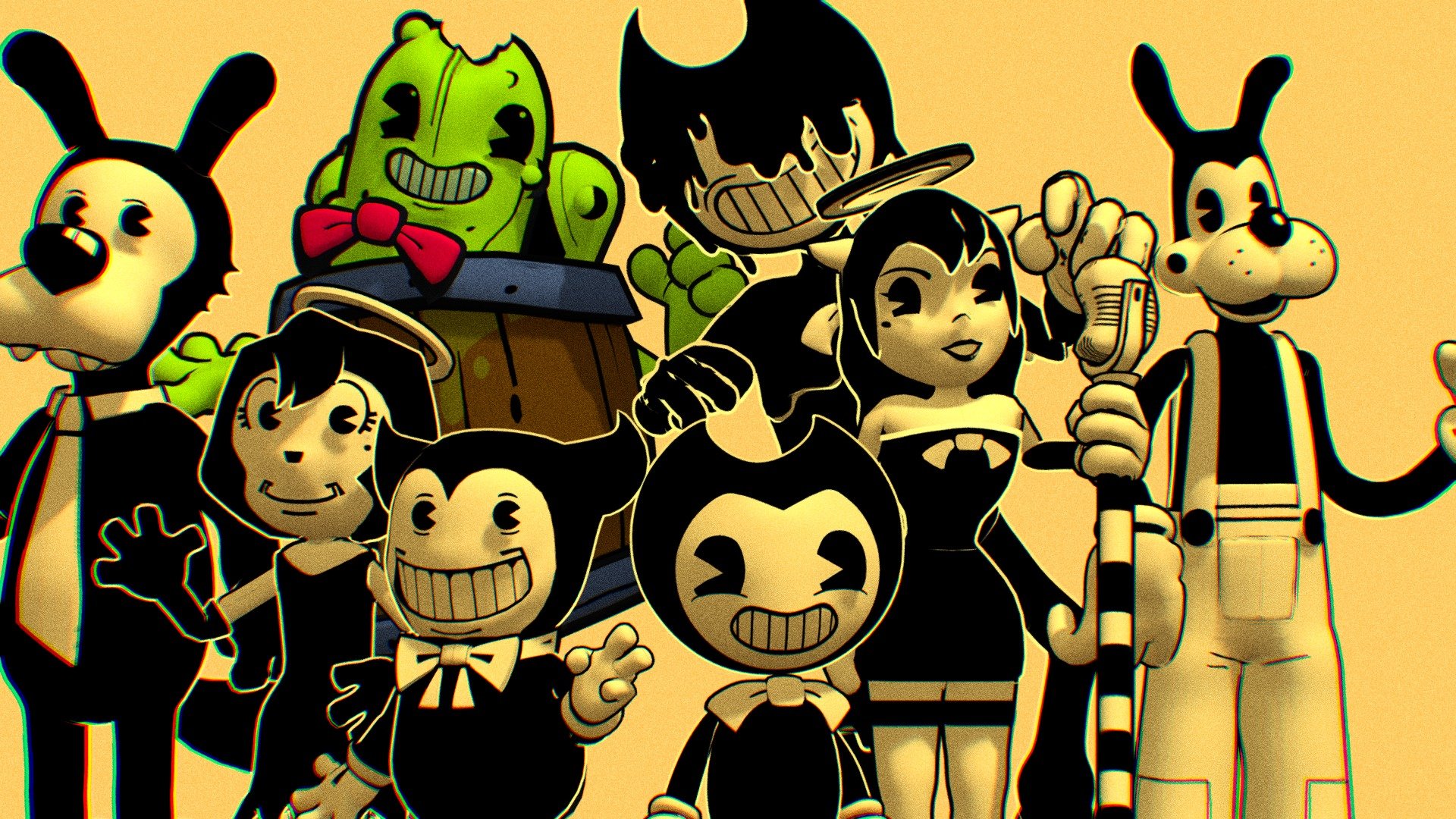 [BATIM/OOTIM] - The Cast - 3D model by funkybunnyoffical [d80dc6e ...