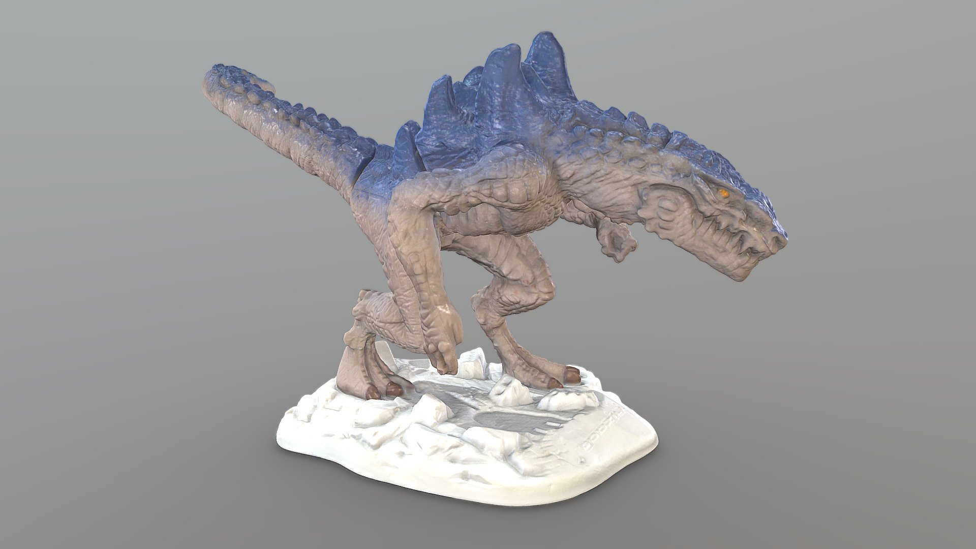 Godzilla Taco Bell Figurine 3D Scan - Download Free 3D model by Laser Design (@Laserdesign ...