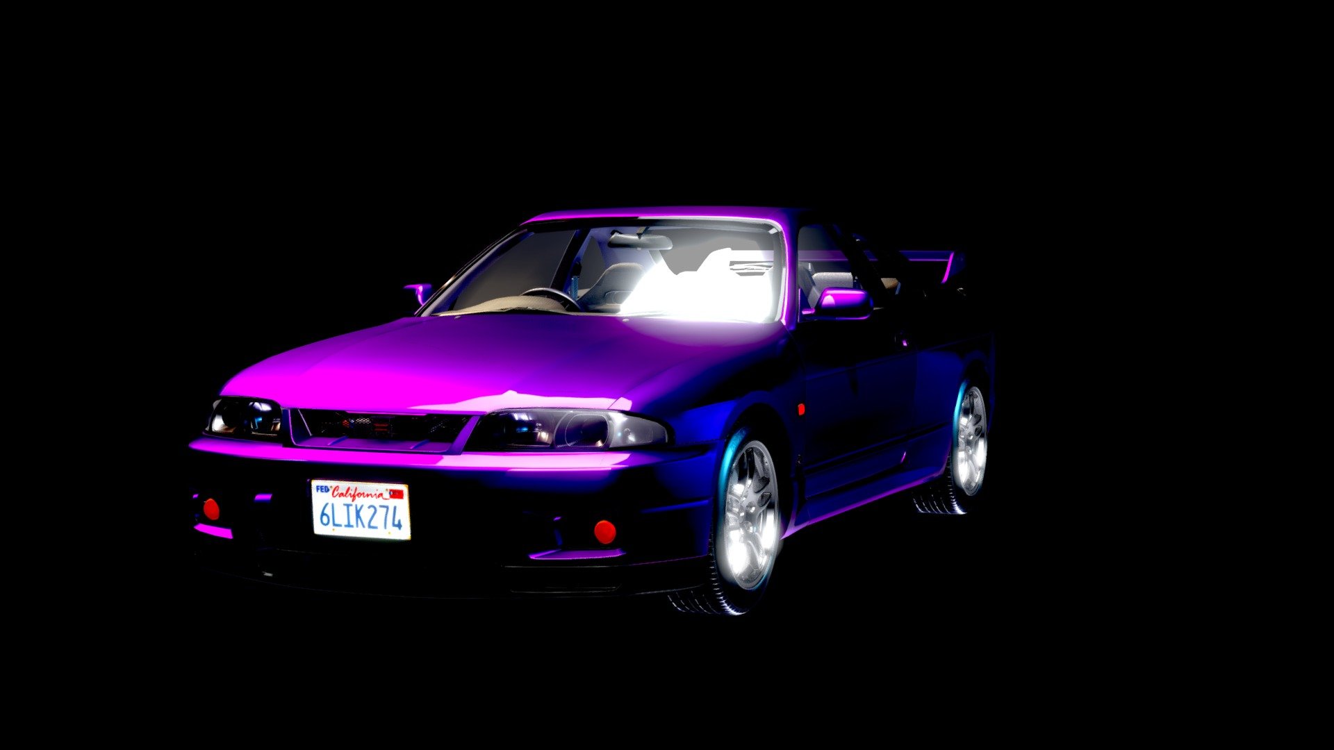 1997 Nissan Skyline GT-R (R33) - Download Free 3D model by DisneyCars ...