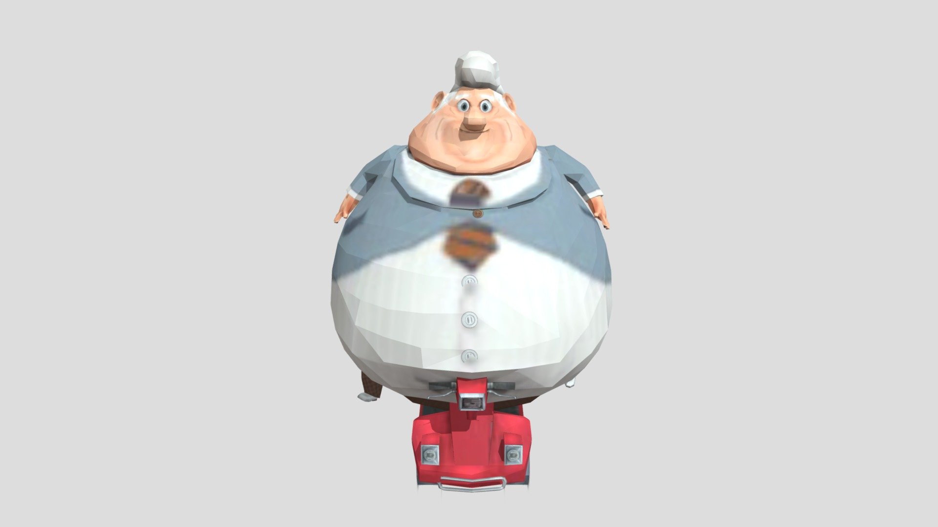 Old Fat Mayor Shelbourne - Download Free 3D model by Jamessmartguy ...