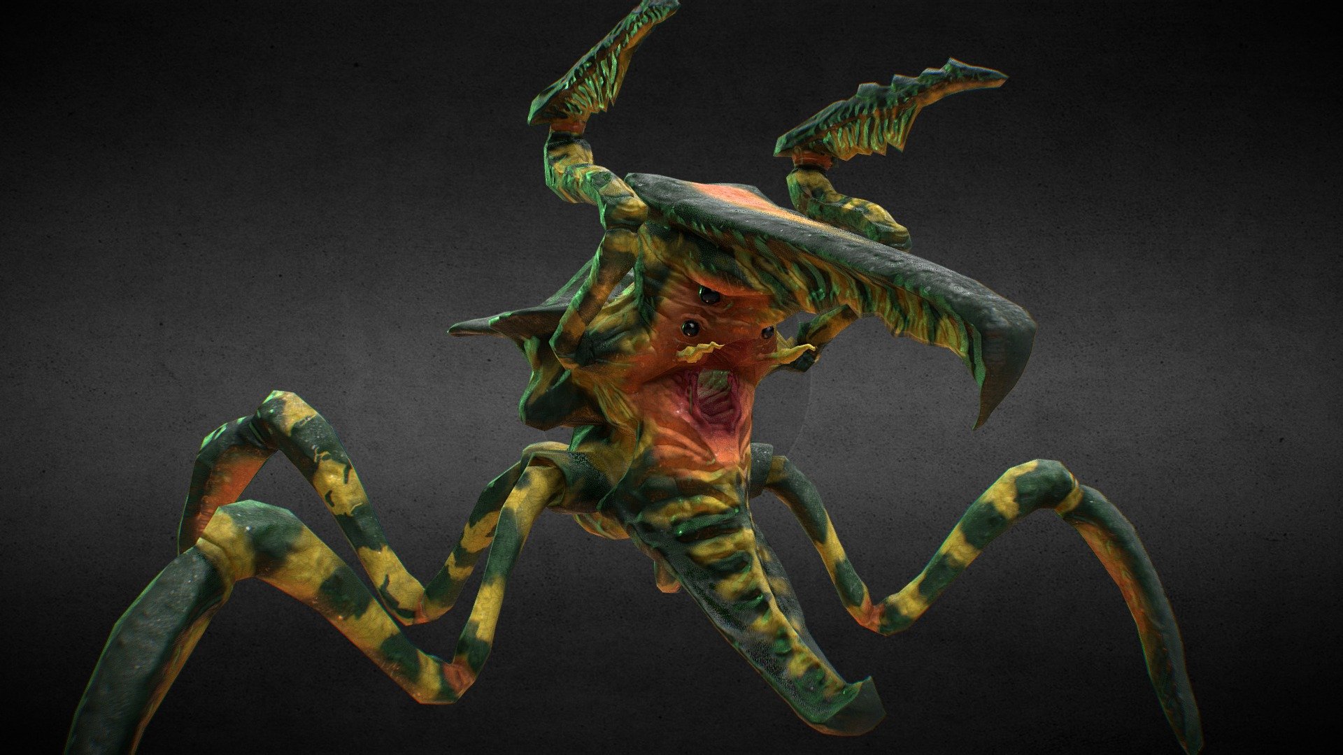Starship Troopers - Main Bug Animation - 3D model by Ilya (@Mavericks ...