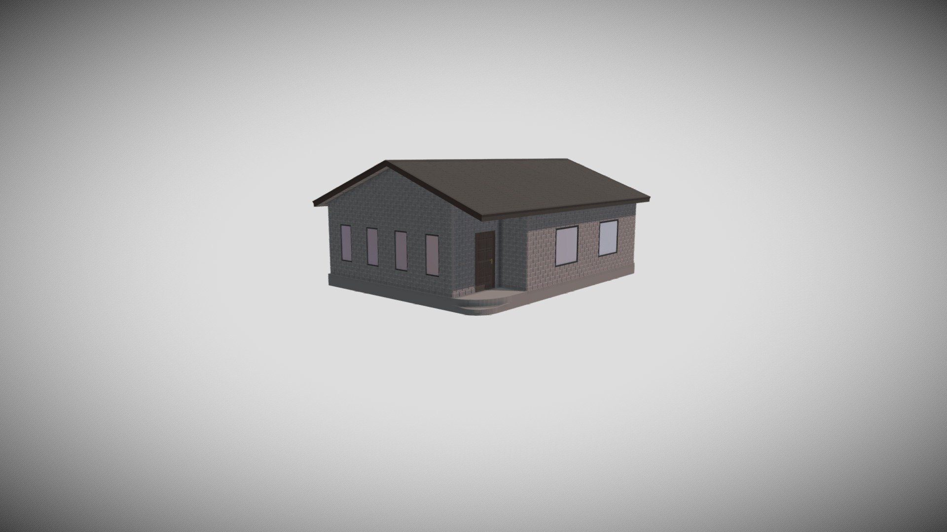 house 2 - 3D model by Лена Ебенко (@lenaebenko) [d810902] - Sketchfab