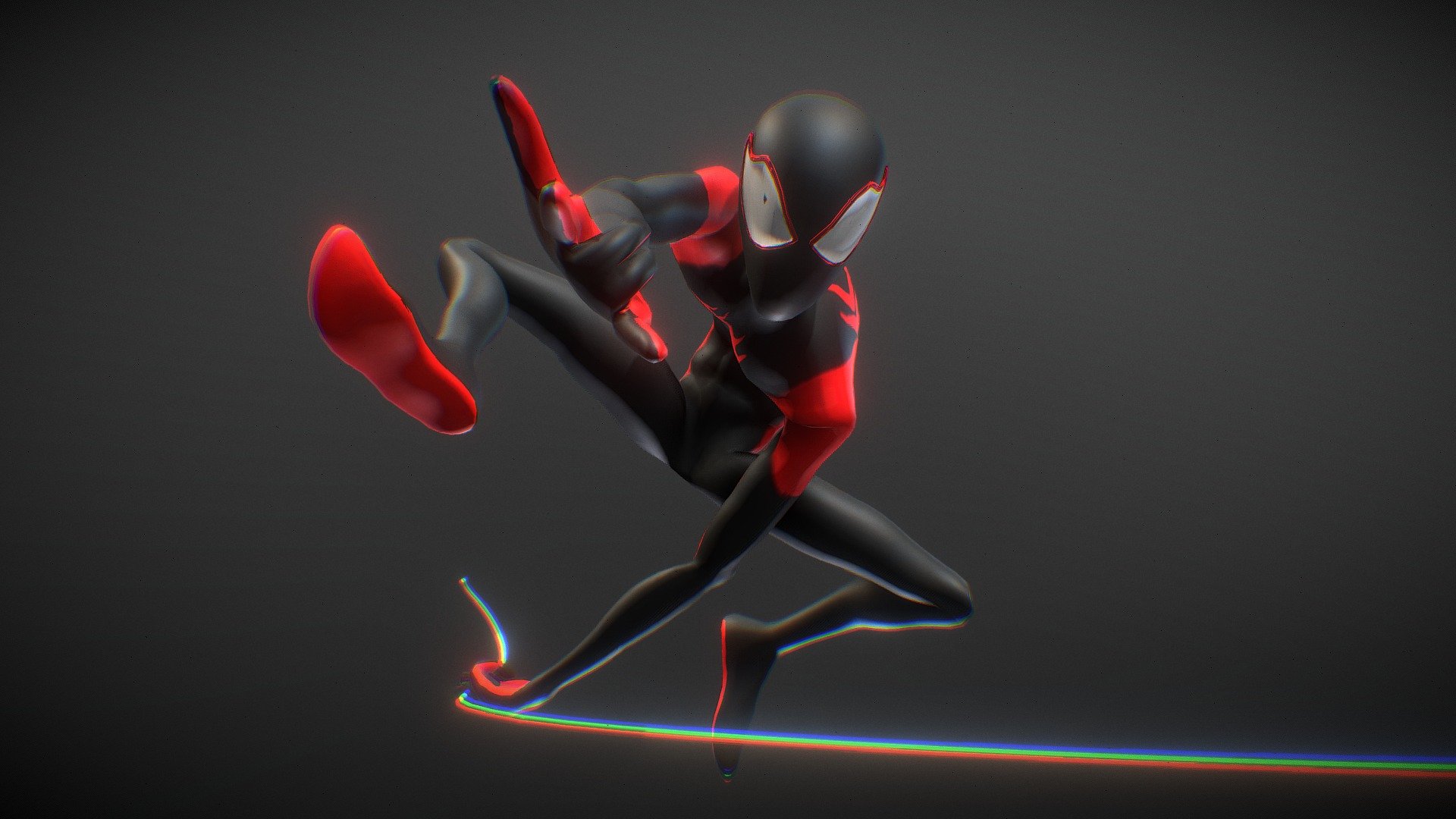 Miles Morales - 3D model by MagicHorizon (@CalangoTech) [d810bf2 ...