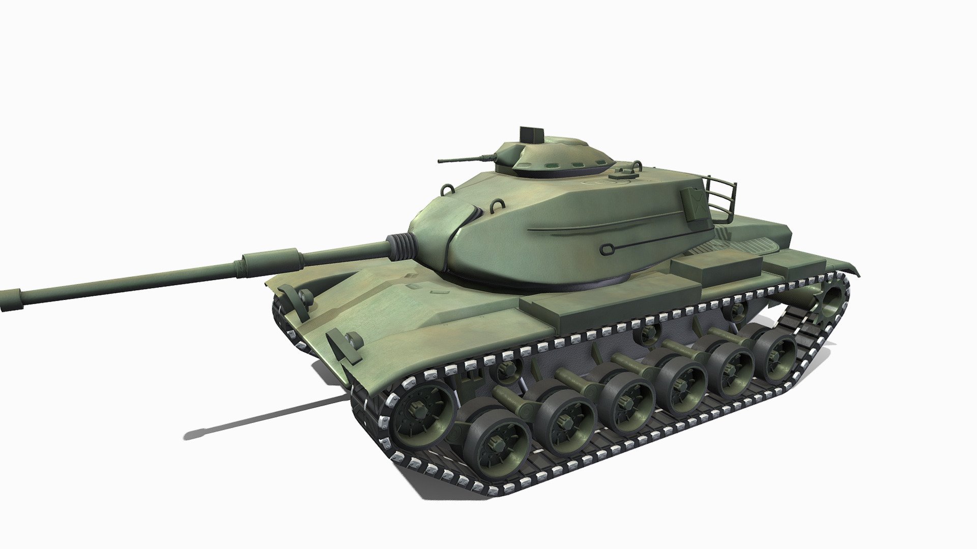 Low Poly Tank - Buy Royalty Free 3D model by 3dia [d810ee6] - Sketchfab ...