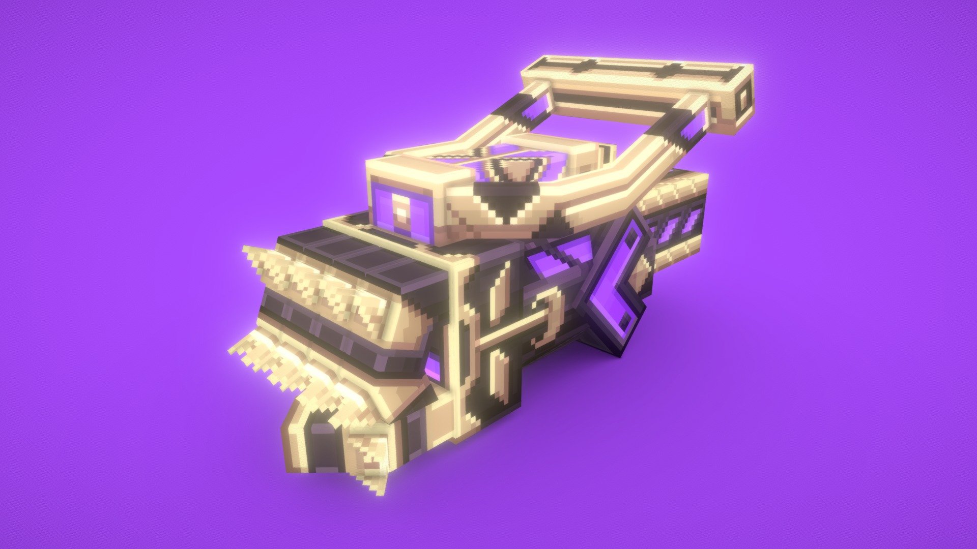 Violet gauntlet - 3D model by SangUk (@sanguk0248) [d8116e3] - Sketchfab