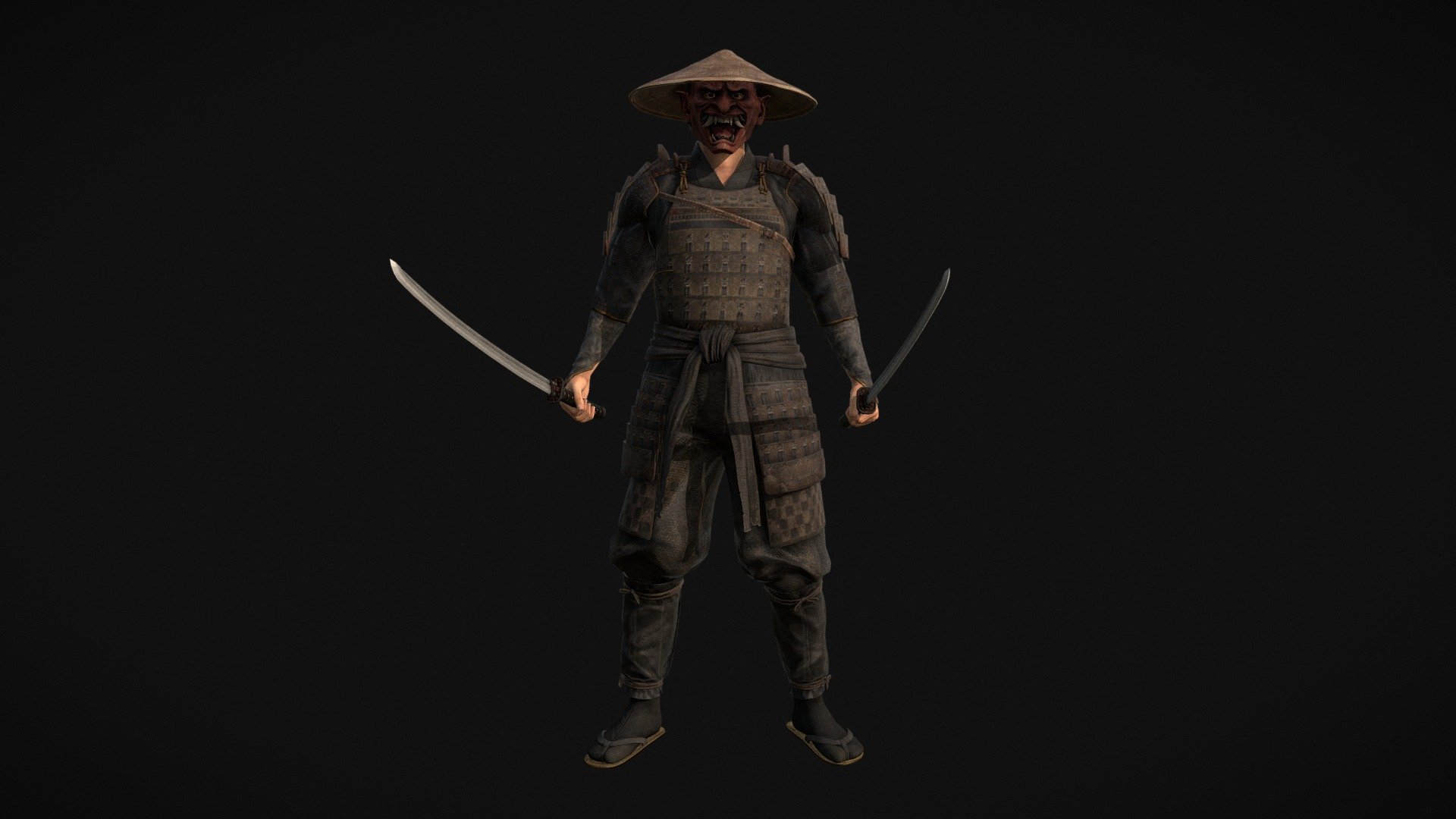 Samurai Oni - Buy Royalty Free 3D model by lidiom4ri4 [d811c87 ...