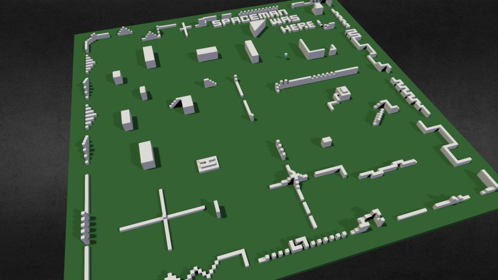 Zombie Zombie Secret Map Download Free 3D Model By CST d812834