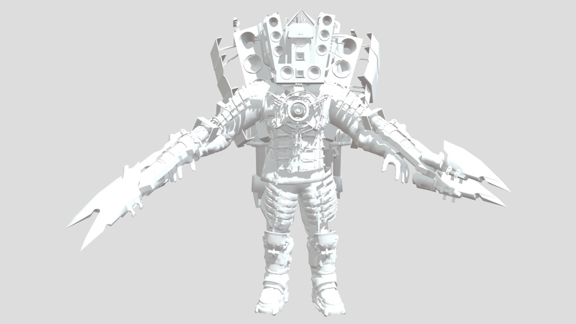 Official Dom Studio Upgraded Titan Speakerman - 3D model by ASP (@whutdaheckisgoingononyouon ...