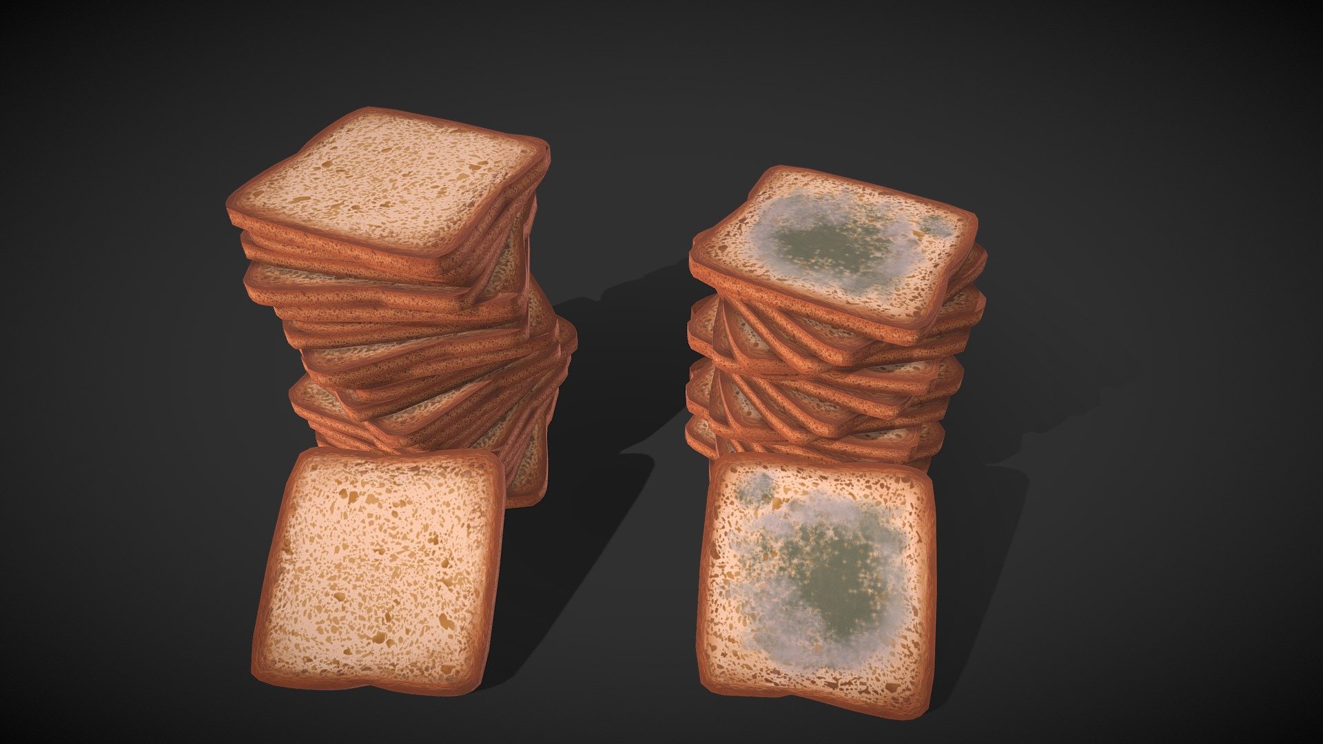 Bread - Buy Royalty Free 3D model by Deepak_Sharma [d8137e8 ...