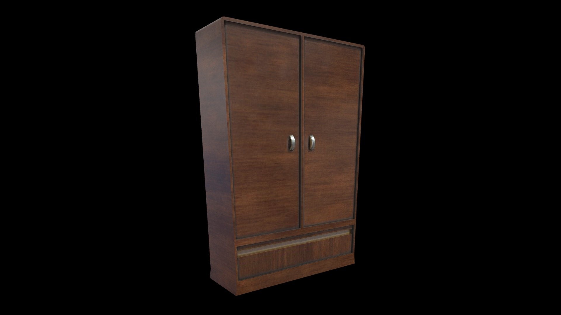 Stylized Wardrobe - Low Poly - Download Free 3D model by lucaboechat ...