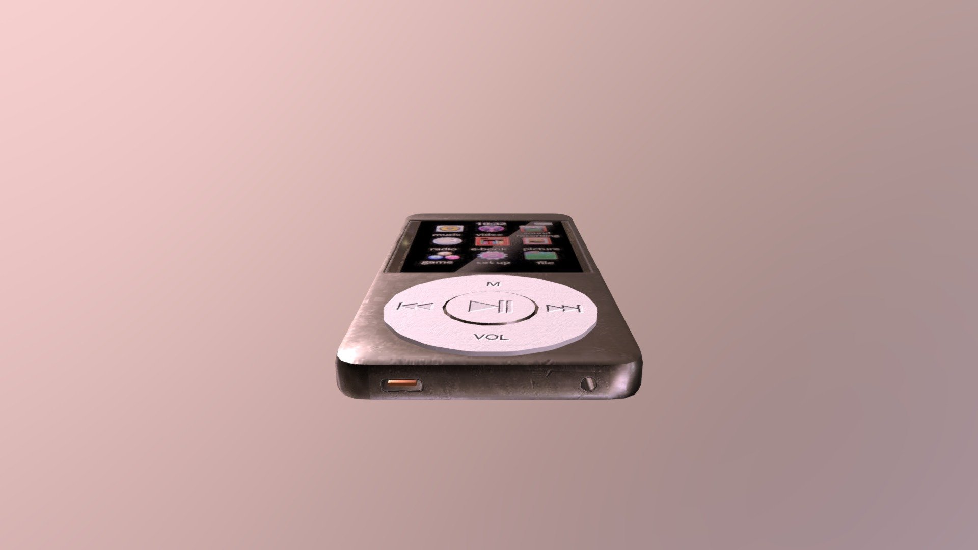 MP3 Player - 3D model by Roger_Water.Maniac [d815ab7] - Sketchfab
