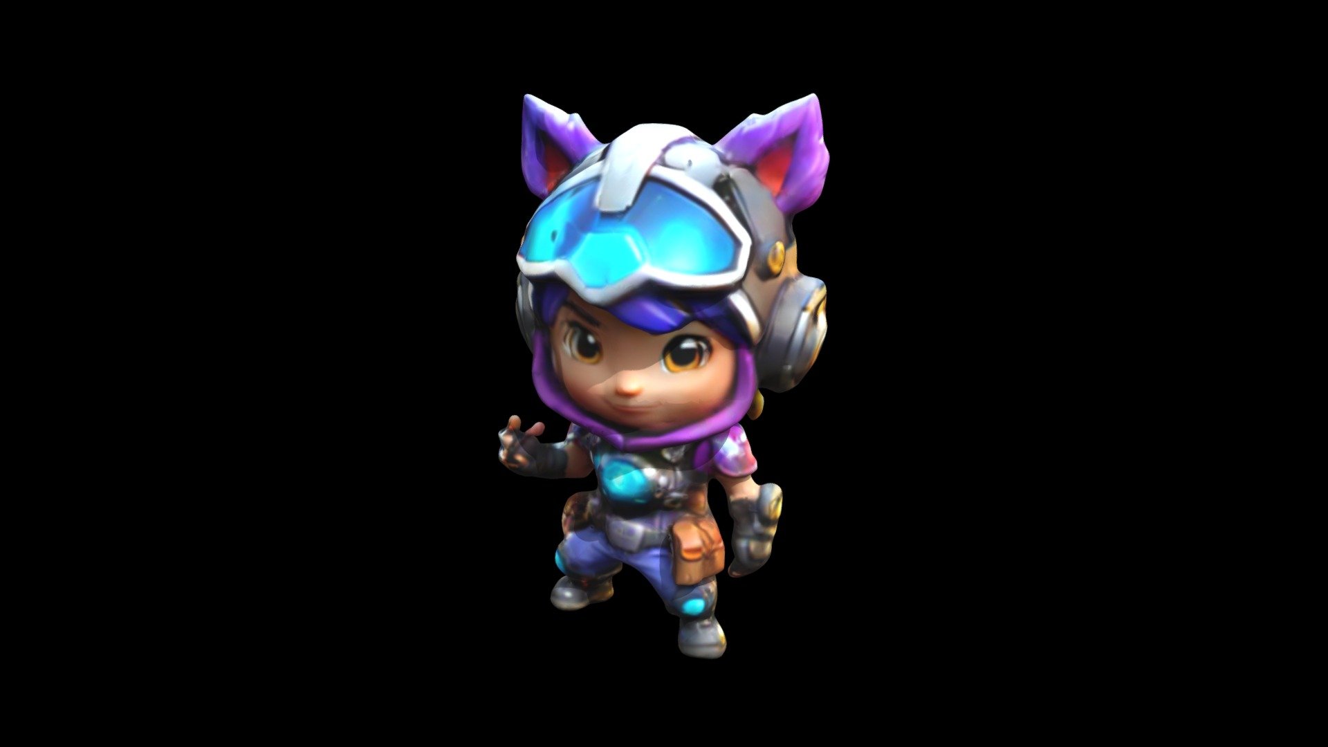 a character from skin for mobile video game call - Download Free 3D ...