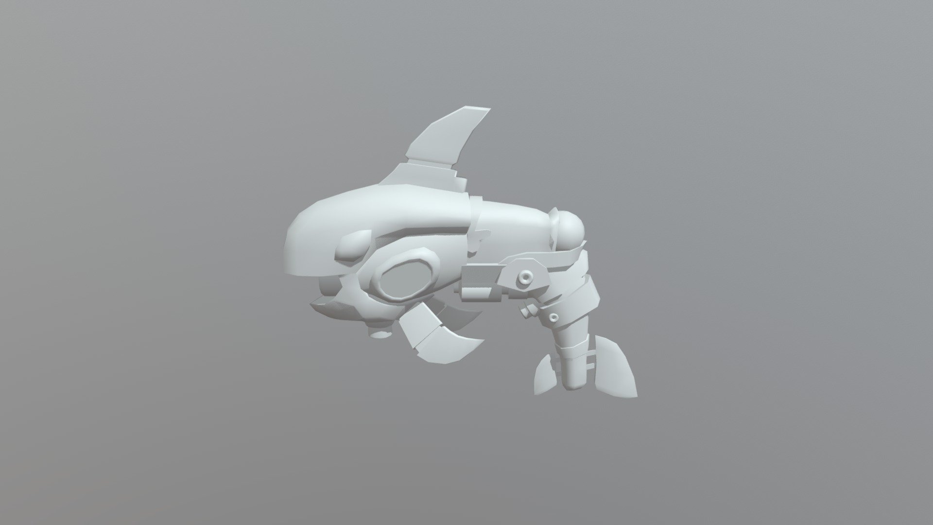 Shark Gun - 3D model by pomicz.champ [d81738c] - Sketchfab