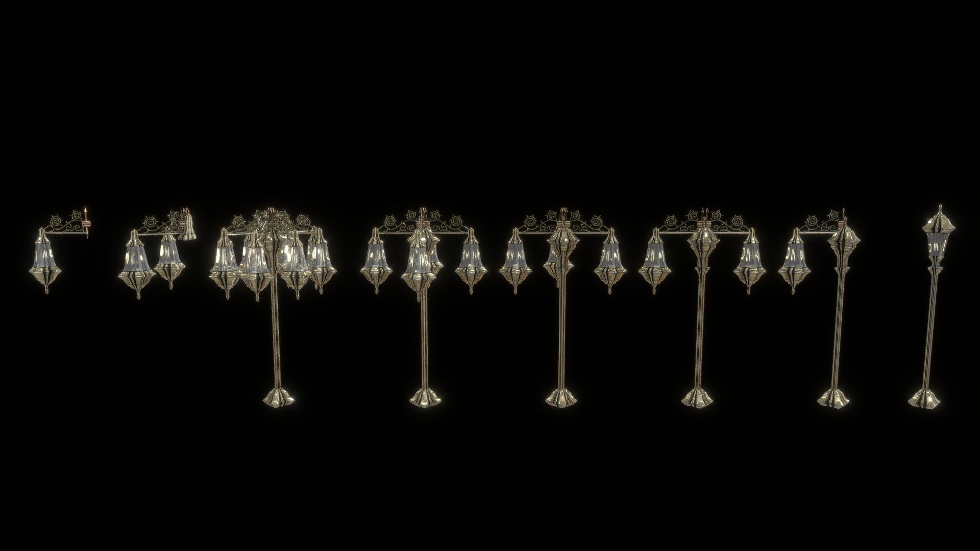 victorian street lamp - 3D model by Invictus fulgur (@Invictus_fulgur ...