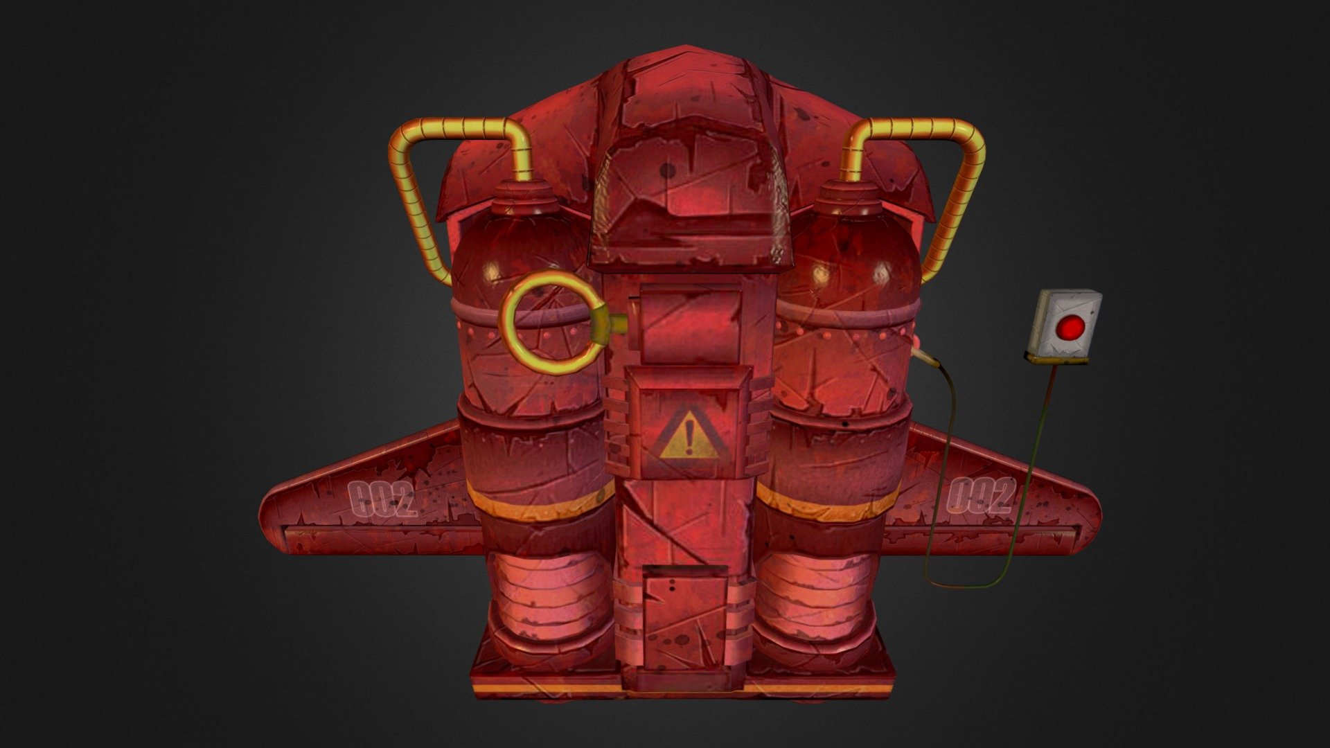 Jetpack - 3D model by chenkl [d820012] - Sketchfab