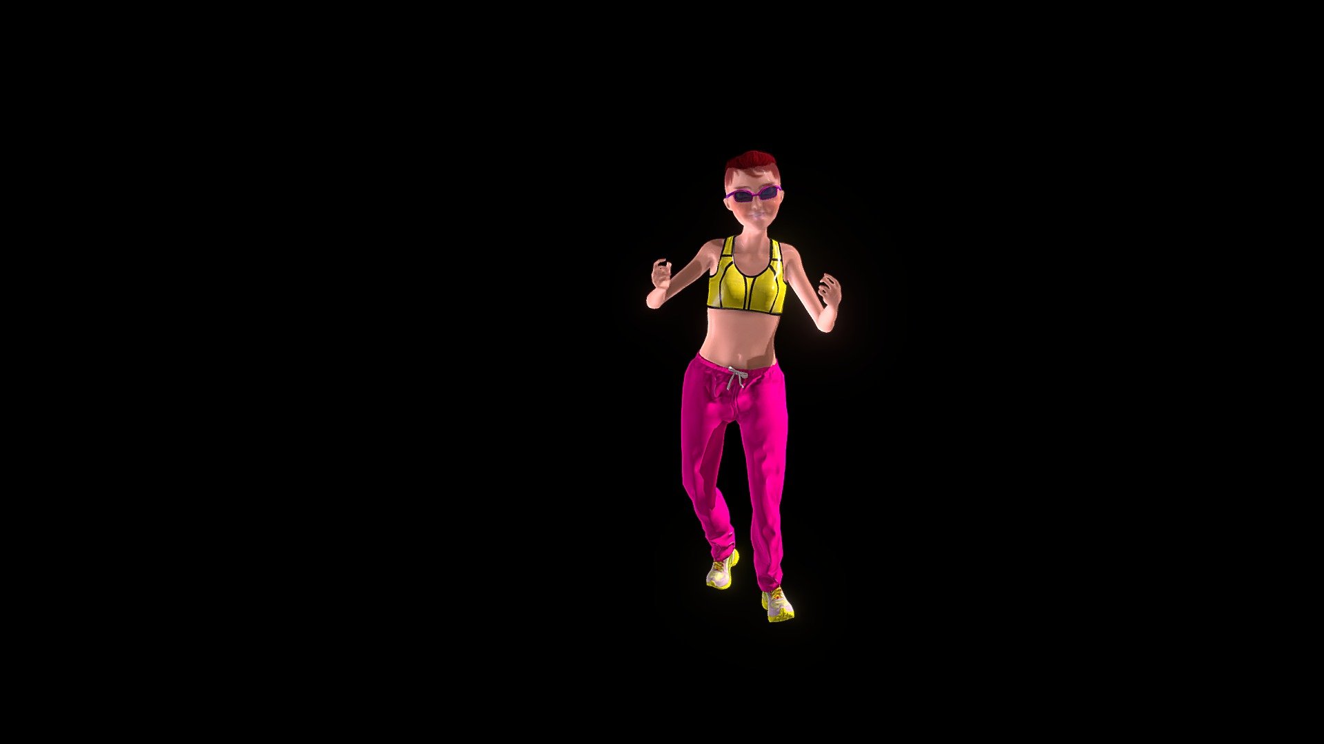 Dancing Running woMan (1) - 3D model by Sergey.Zholobov [d821997 ...