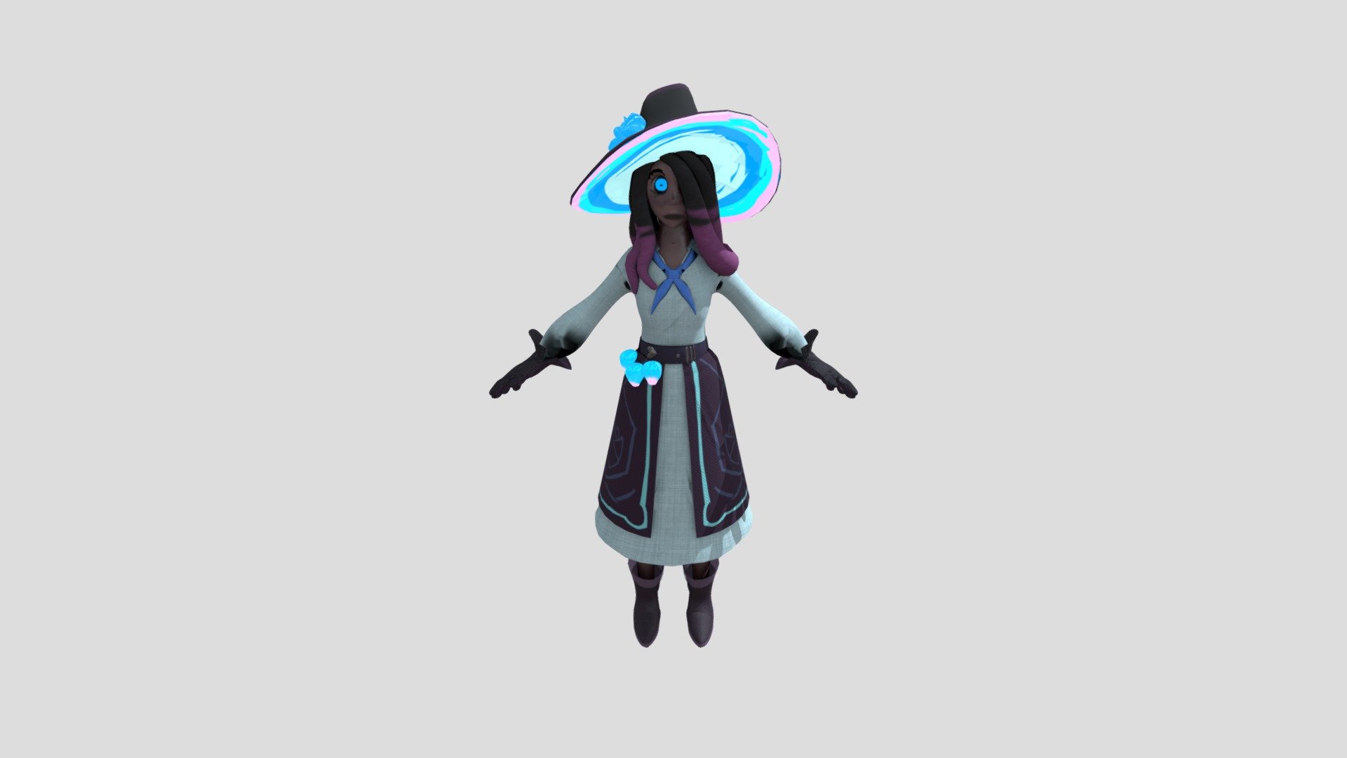 Witch - Download Free 3D model by Vrillo [d822aa7] - Sketchfab