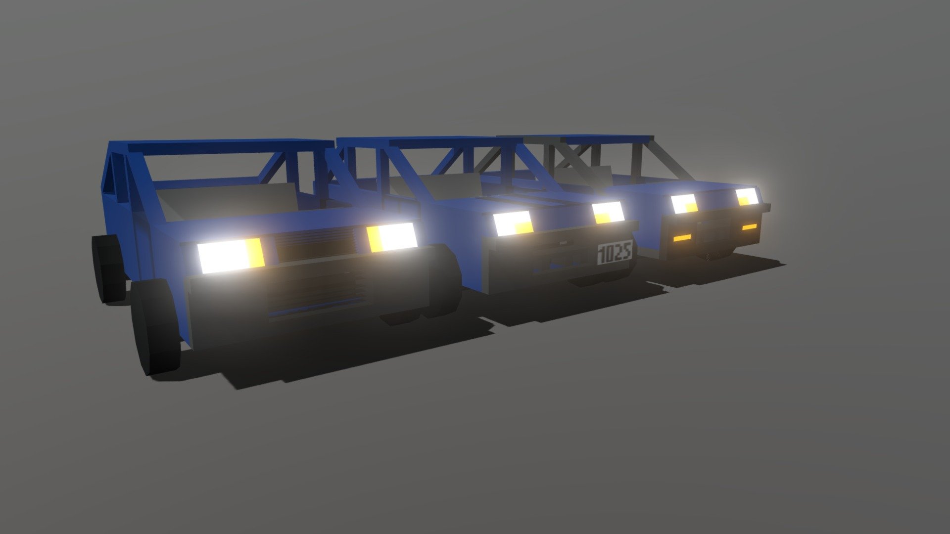 Blue Car 1.1 Car Pack - Download Free 3D model by Focoed Iskaosd ...